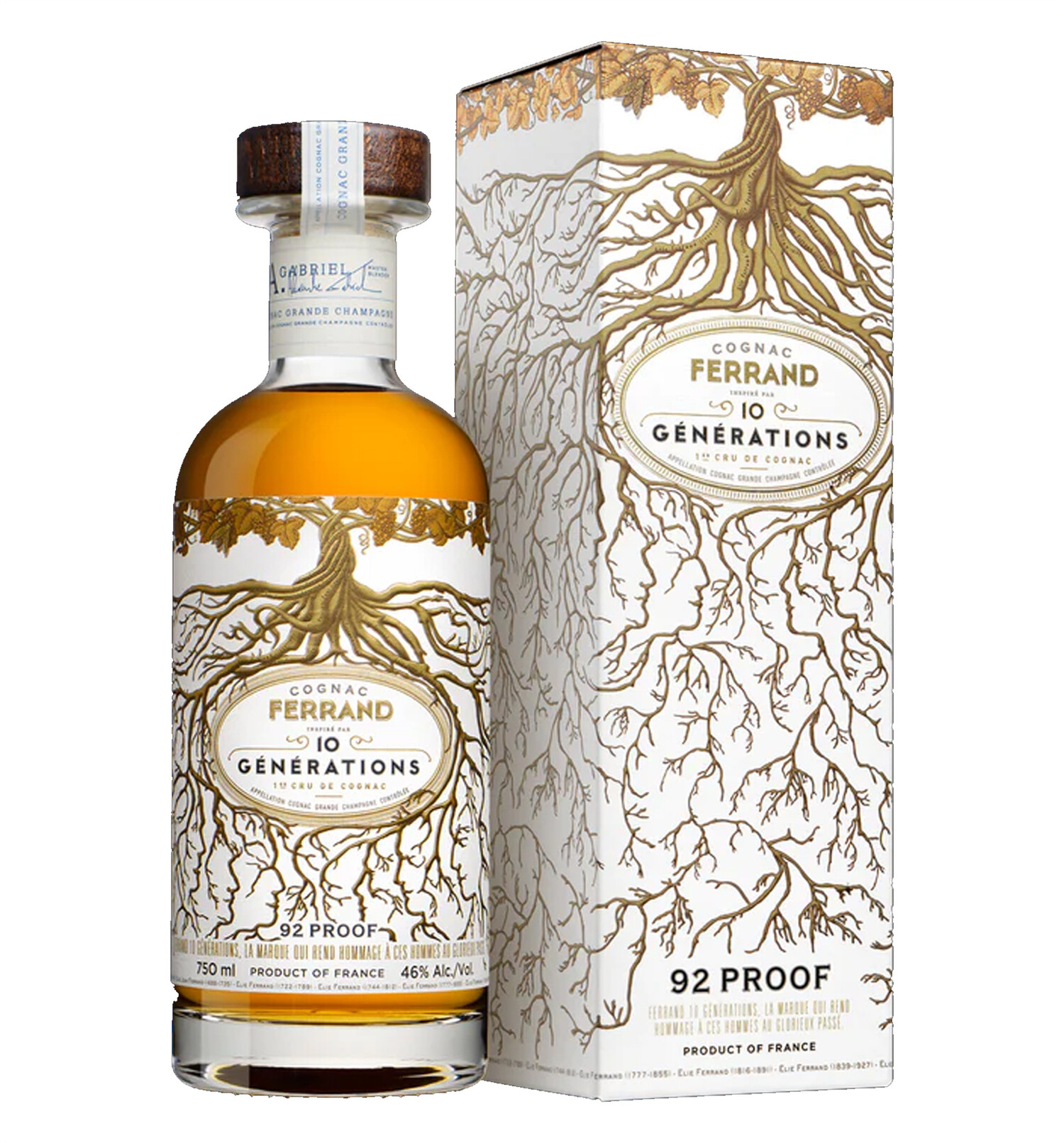 Ferrand Grande Champagne Cognac 10 Generations 92 proof $56 - Uncle ...