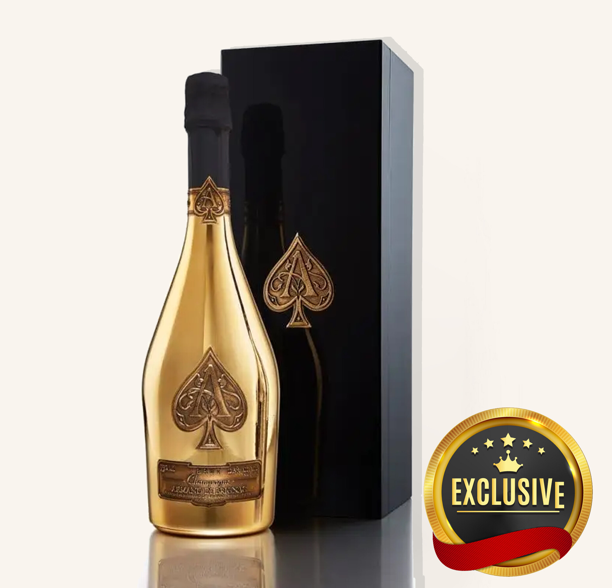 Armand De Brignac Ace Of Spade Champagne 3L Gold Brut Gift Box $2469 ...