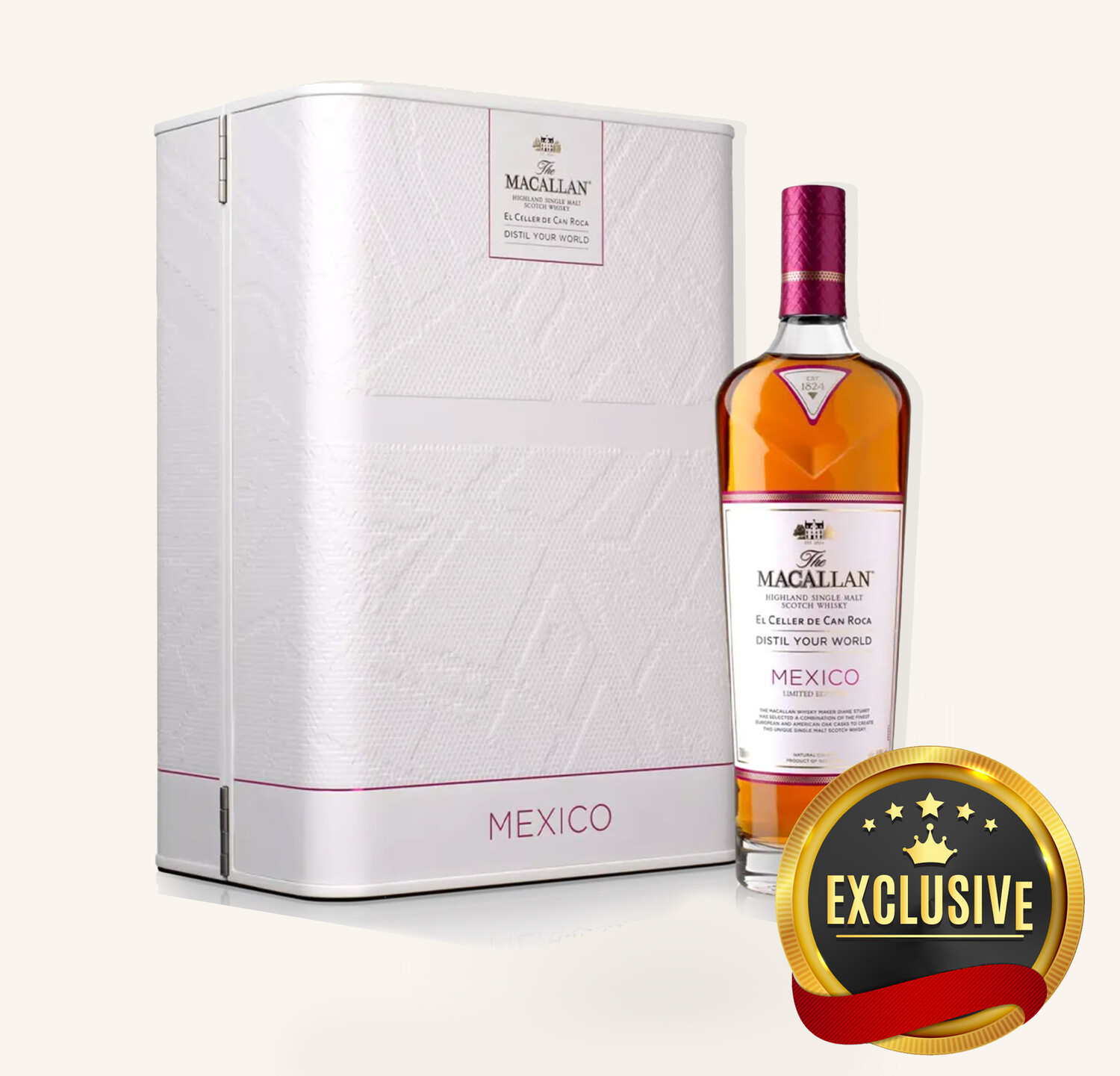 Macallan Distil Your World Mexico Edition 700ml $7999 - Uncle Fossil Wine&Spirits