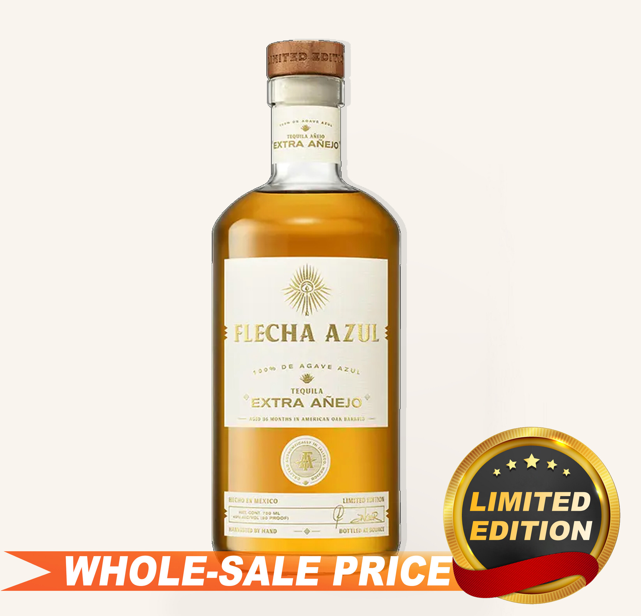 Flecha Azul 3 Yr Extra Anejo Tequila Limited Edition 750ml $279 - Uncle ...