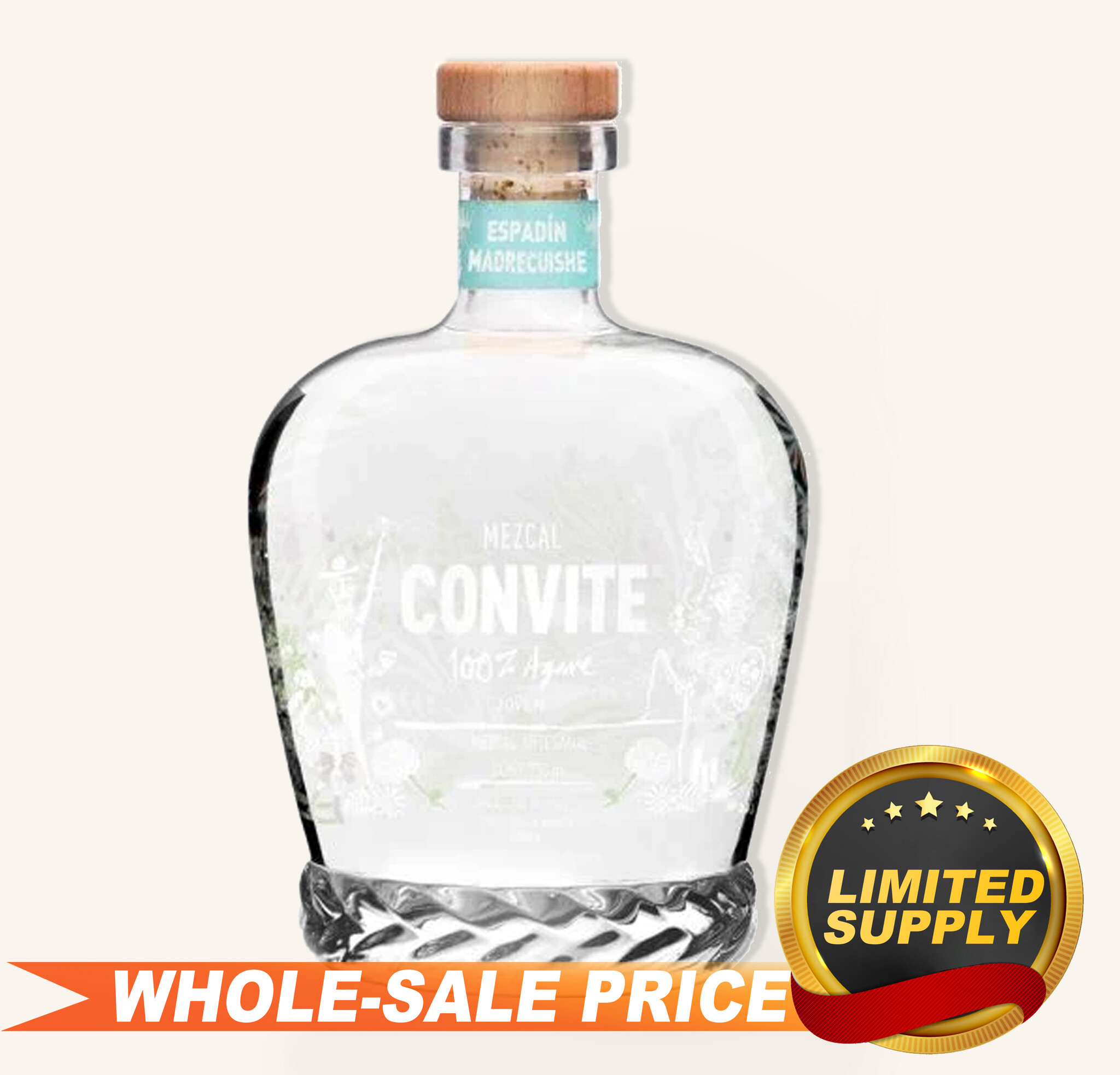 Convite Mezcal Artesanal Joven Espadin Madrecuishe Blend $59 - Uncle ...
