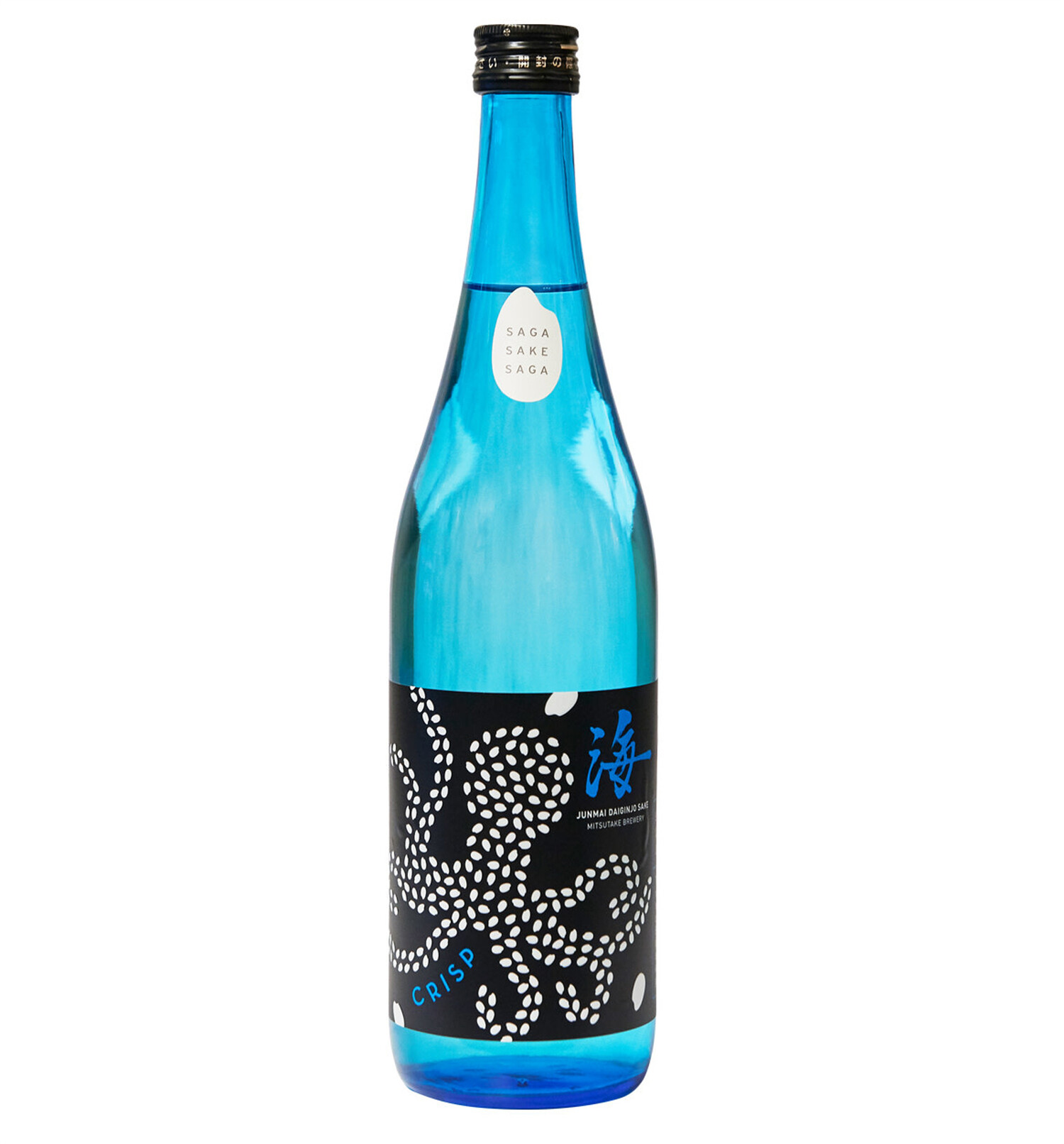 SAGA Sake Mitsutake Crisp Junmai Daiginjo 720ml 佐賀光武海純米大吟釀 $36 - Uncle Fossil Wine&Spirits