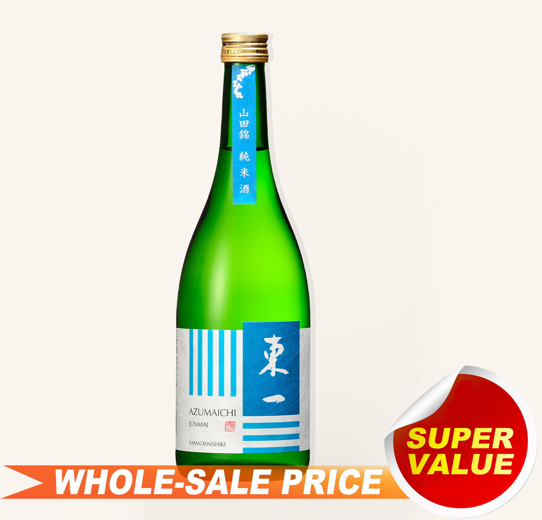 Azumaichi Eastern Legend Junmai Sake 720ml $24 - Uncle Fossil Wine&Spirits