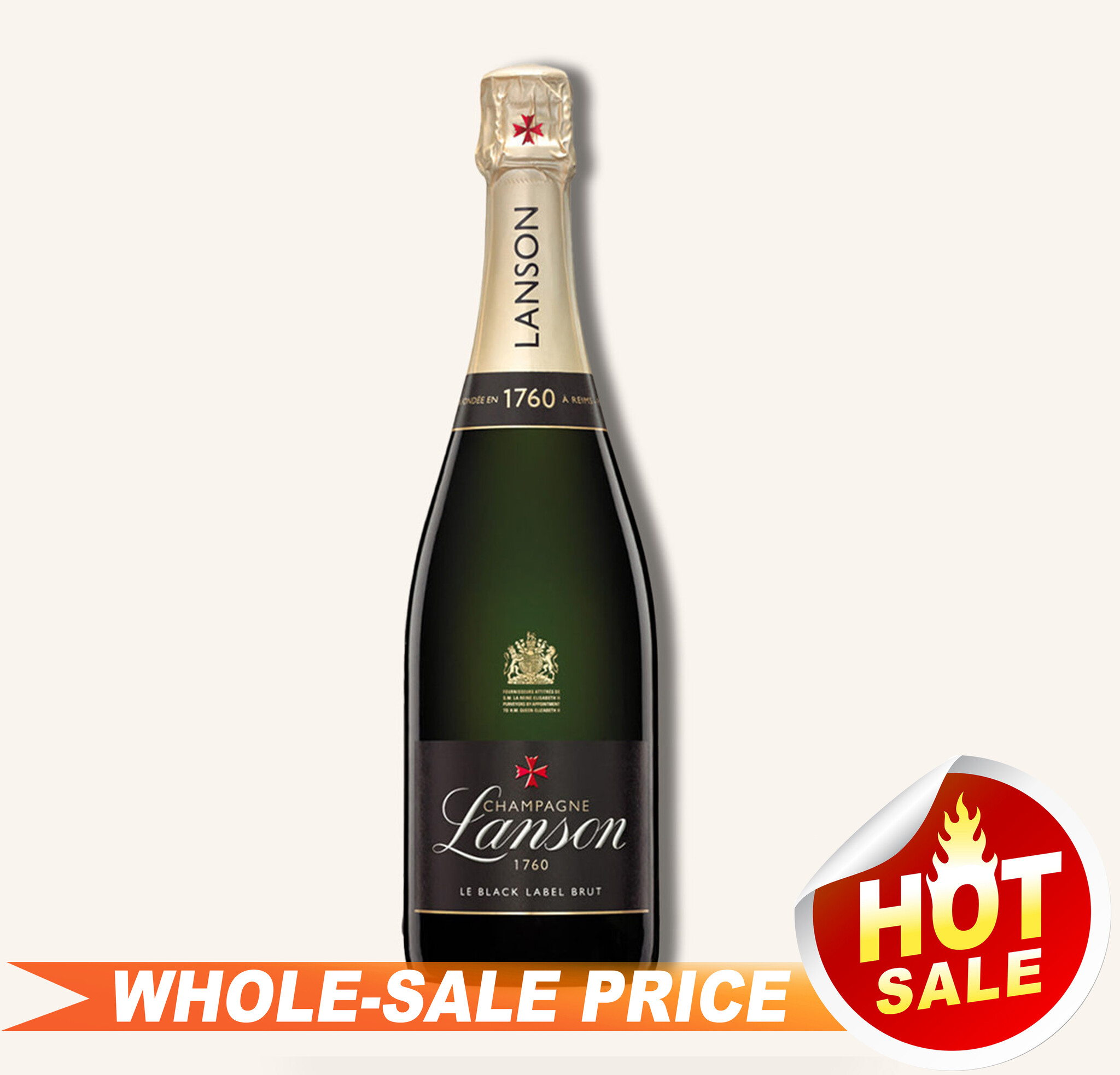 Lanson Brut Champagne Black Label 375ml $31 - Uncle Fossil Wine&Spirits