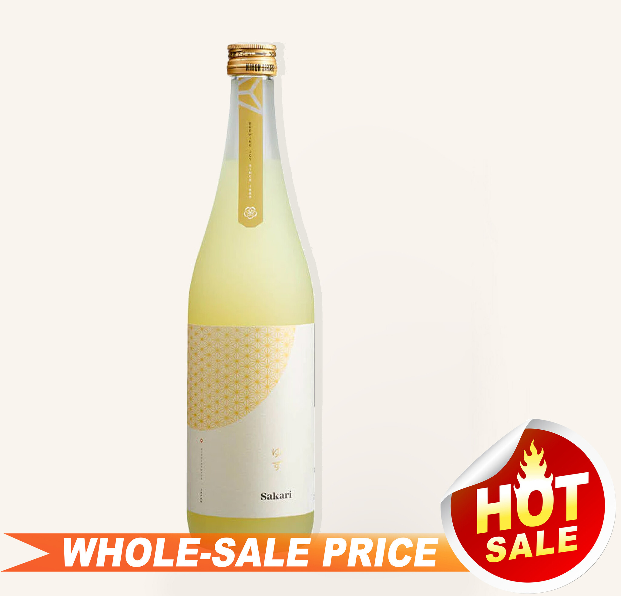 Nihonsakari Sakari Yuzu Sake 700ml 柚子 $32 - Uncle Fossil Wine&Spirits