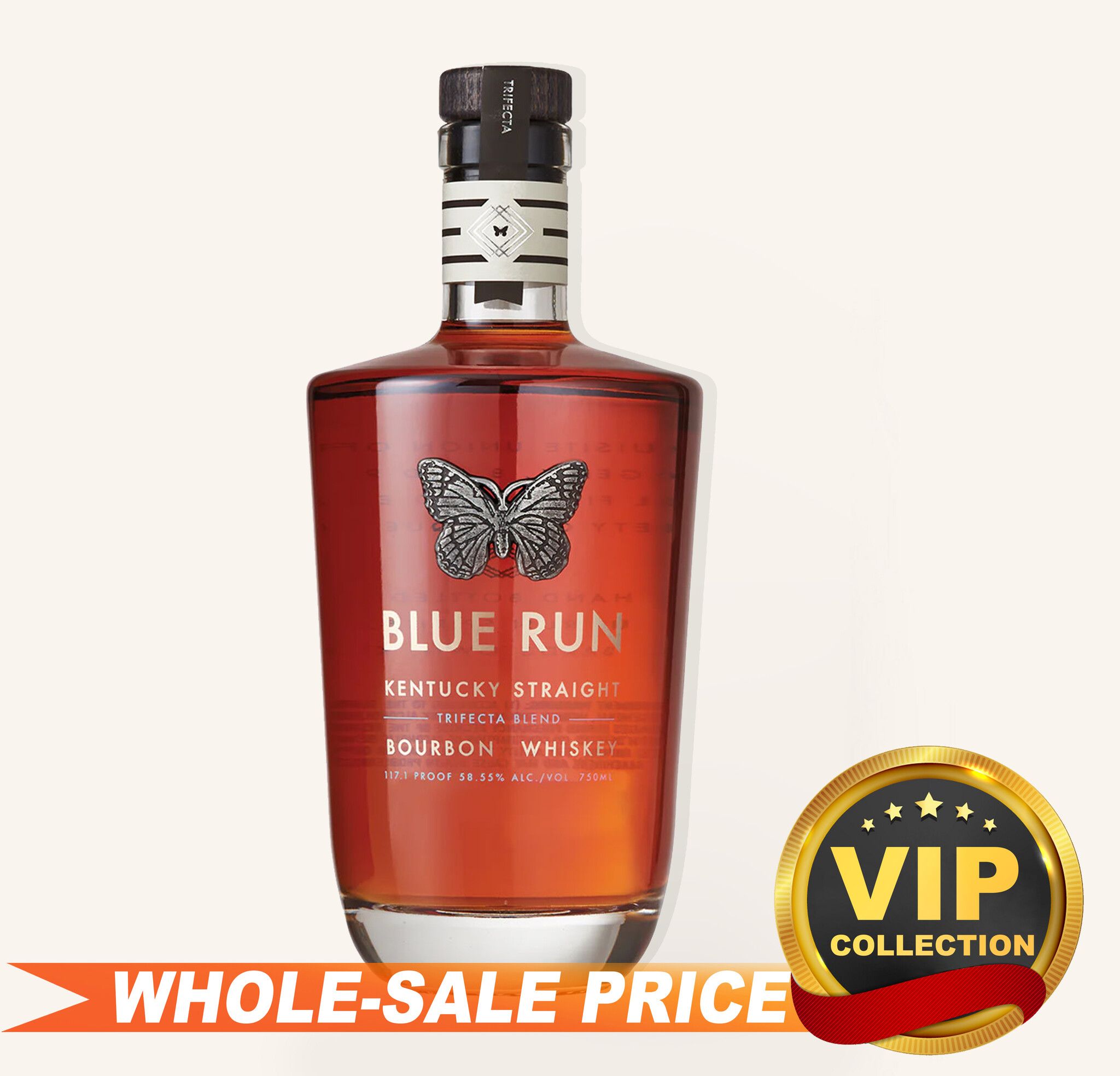 Blue Run Trifecta Blend Kentucky Straight Bourbon Whiskey 750ml $159 ...