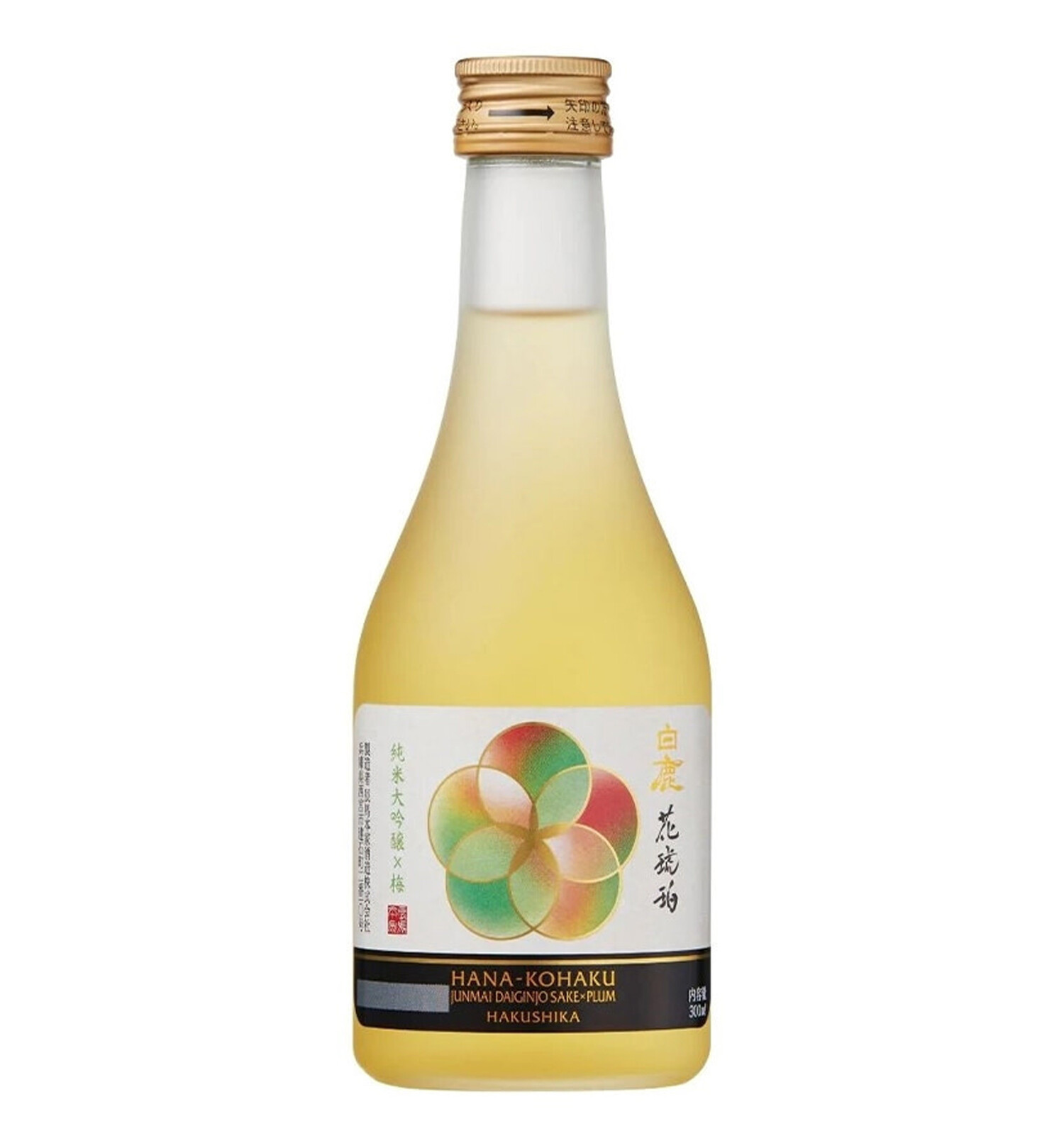 Hakushika Hana Kohaku Junmai Daiginjo Sake 300ml $9 - Uncle Fossil Wine ...