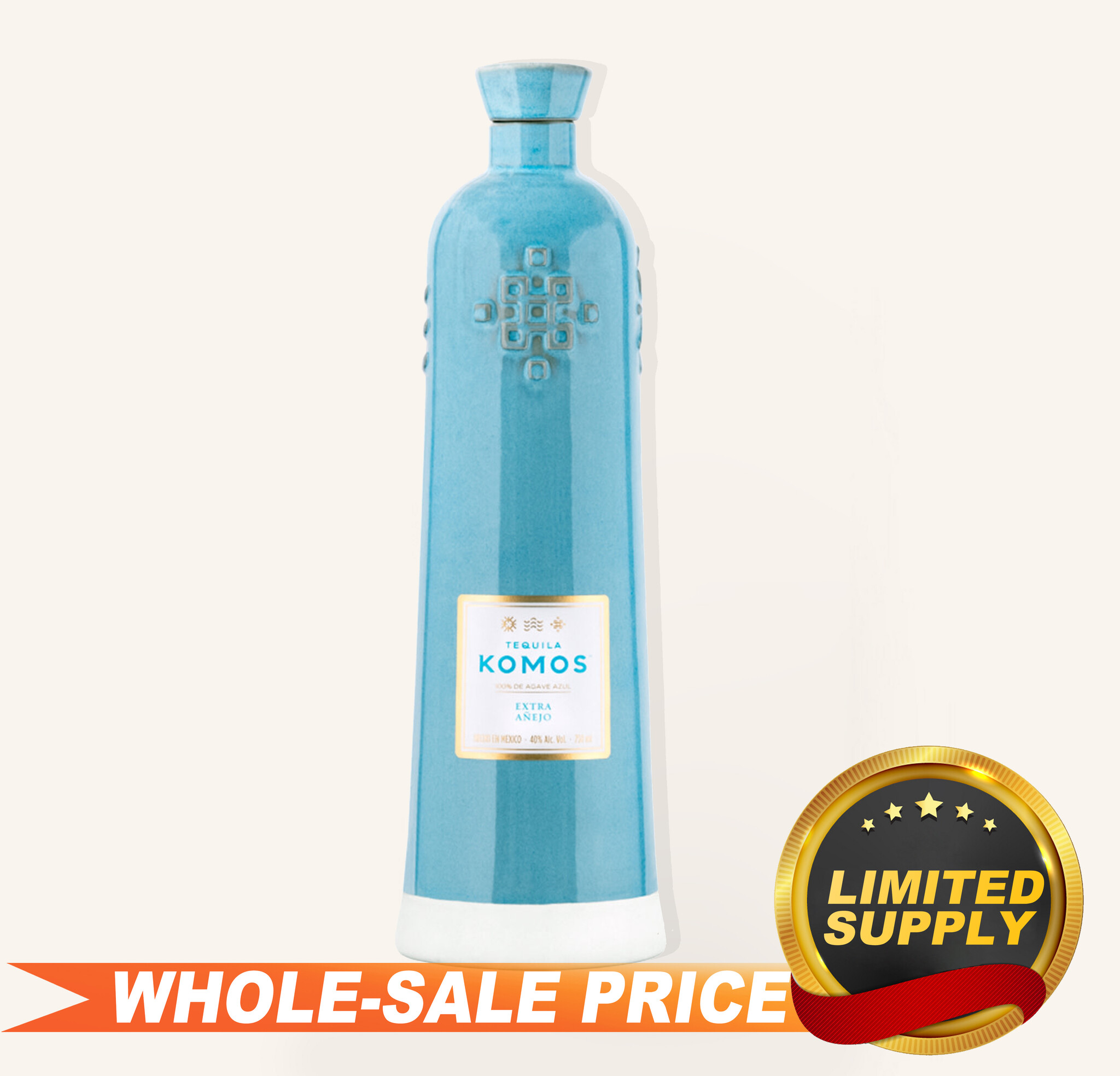 Komos Xo Extra Anejo Tequila 750ml $479 - Uncle Fossil Wine&Spirits