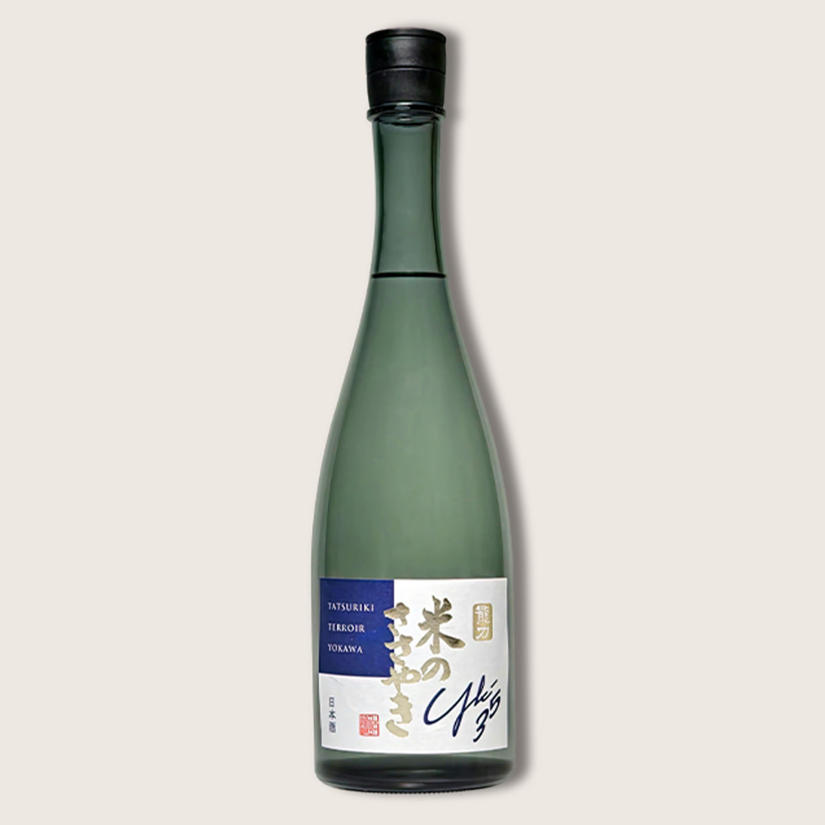 Tatsuriki Daiginjo Kome No Sasayaki YK-35 720ml 龍力大吟酿 $109 - Uncle Fossil Wine&Spirits