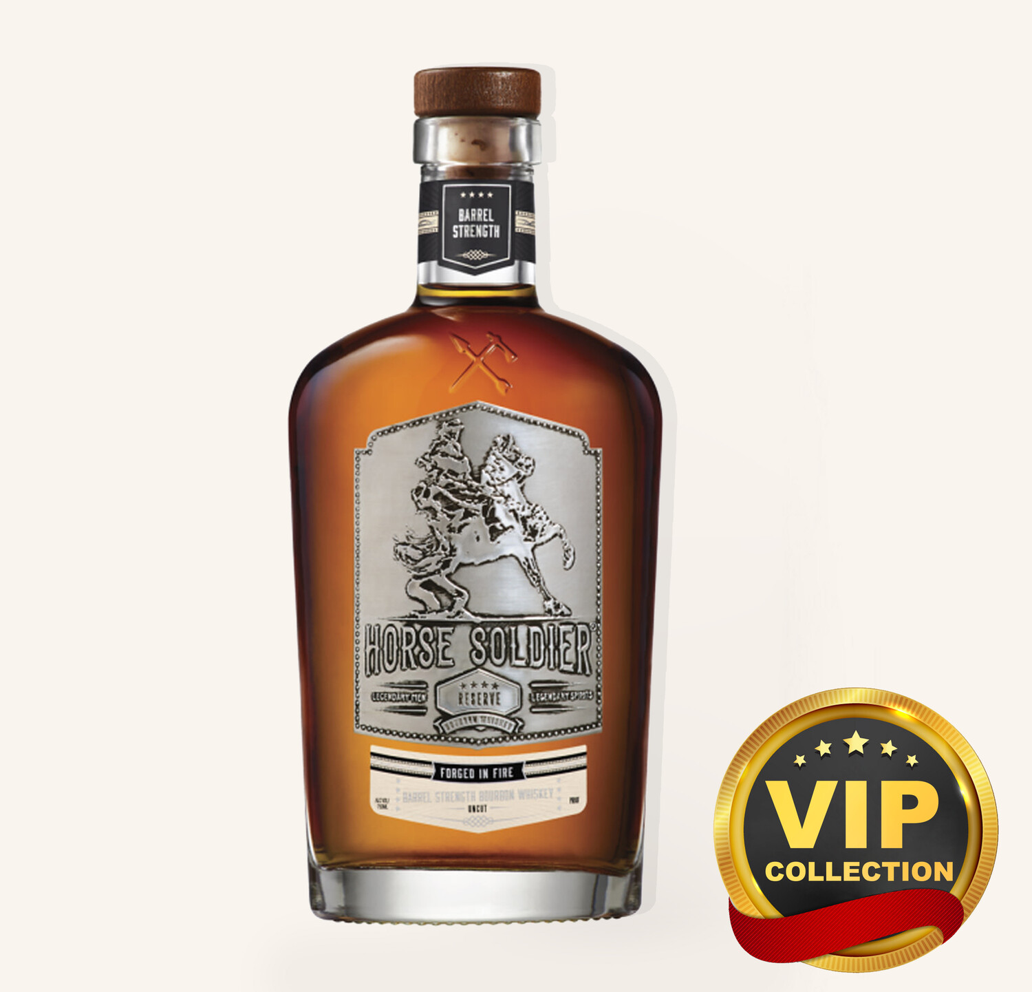 Horse Soldier Barrel Strength Bourbon Whiskey 750ml $81 - Uncle Fossil ...