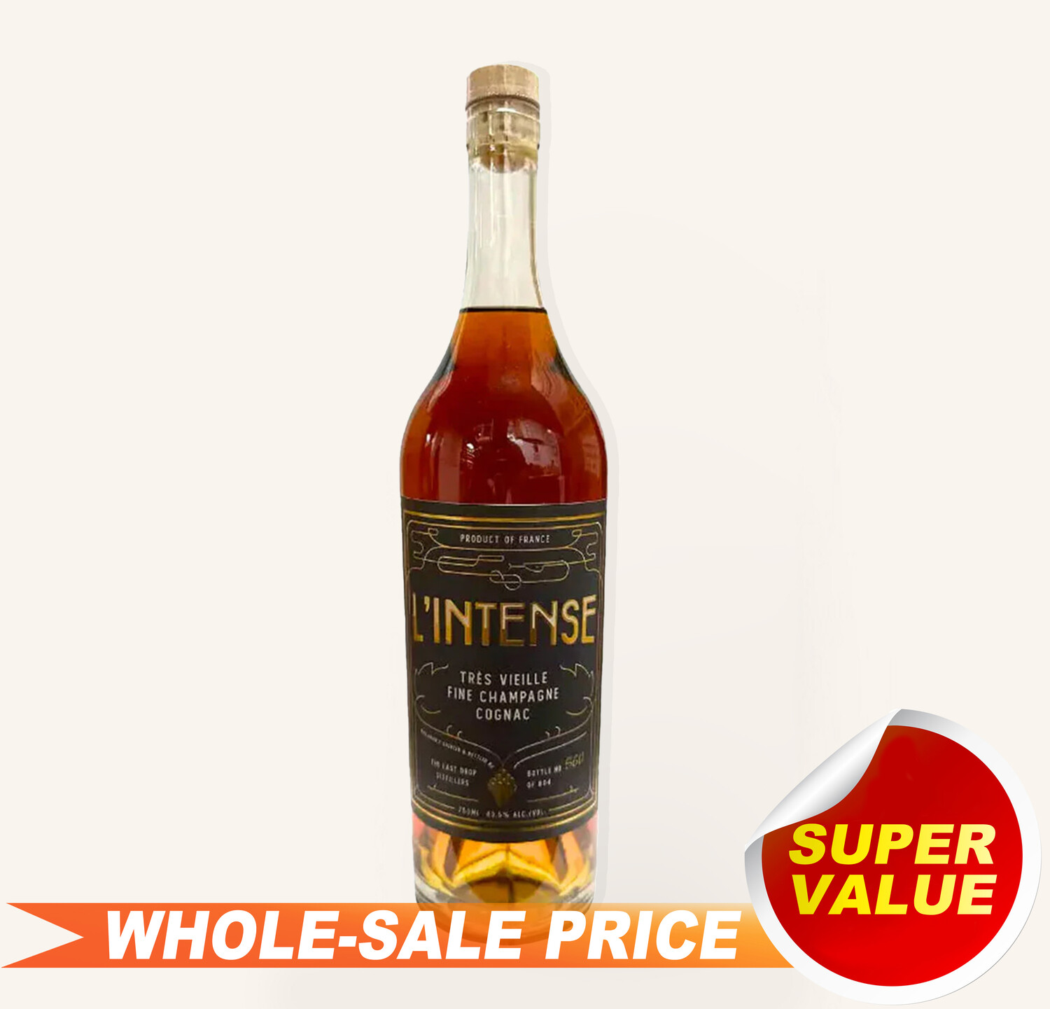 The Last Drop L'intense Fine Champagne Cognac 750ml $146 - Uncle Fossil ...