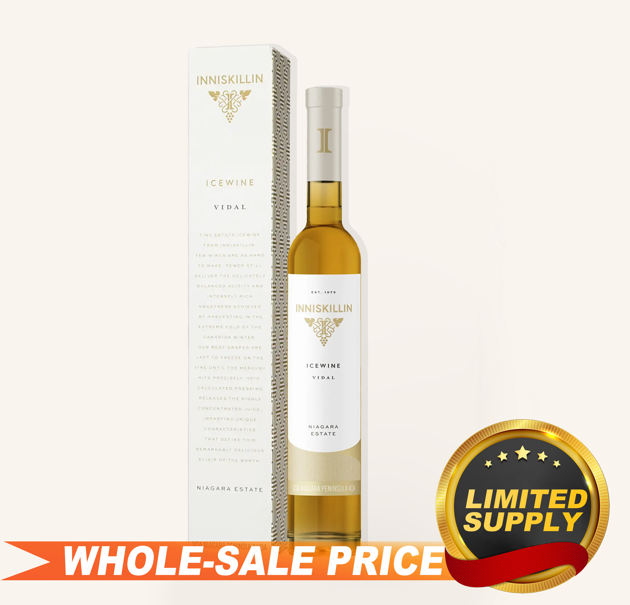 Inniskillin Vidal Icewine Niagara Peninsula Pearl Label 2021 375ml 57