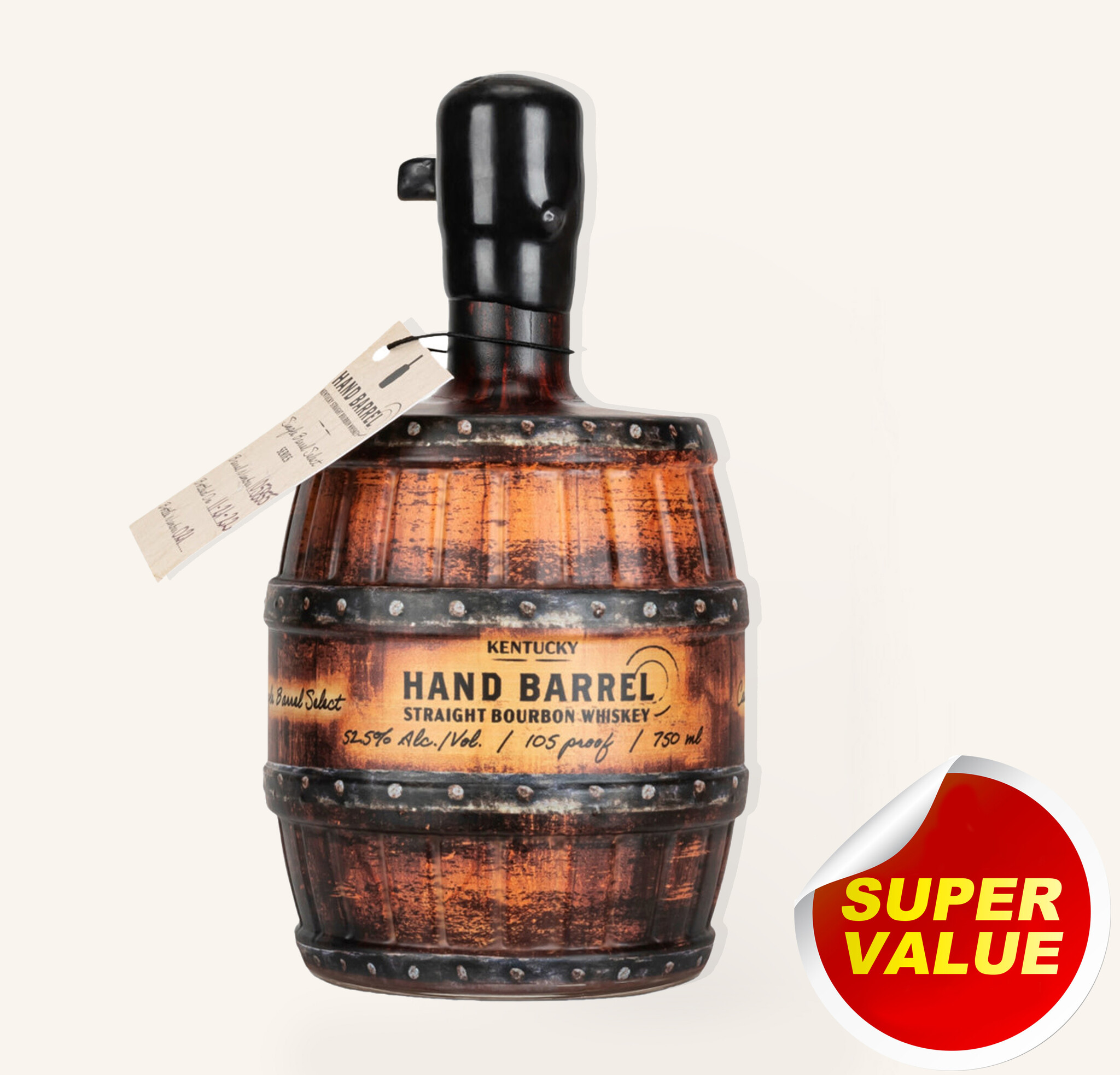 Hand Barrel Bourbon Single Barrel Select Straight Bourbon Whiskey $84 ...