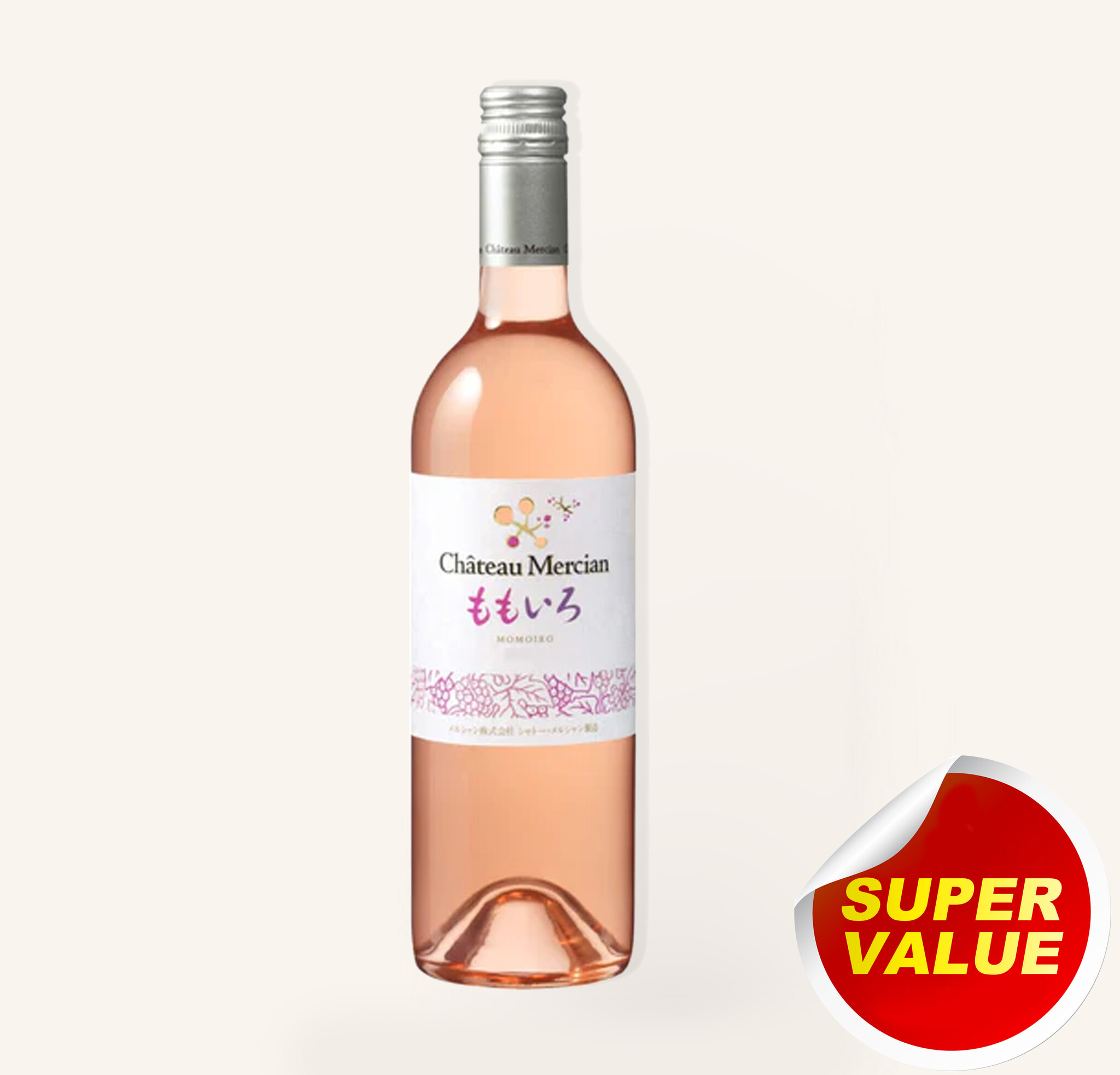 Chateau Mercian Momoiro Merlot (Rose) 750ml $31 - Uncle Fossil Wine&Spirits