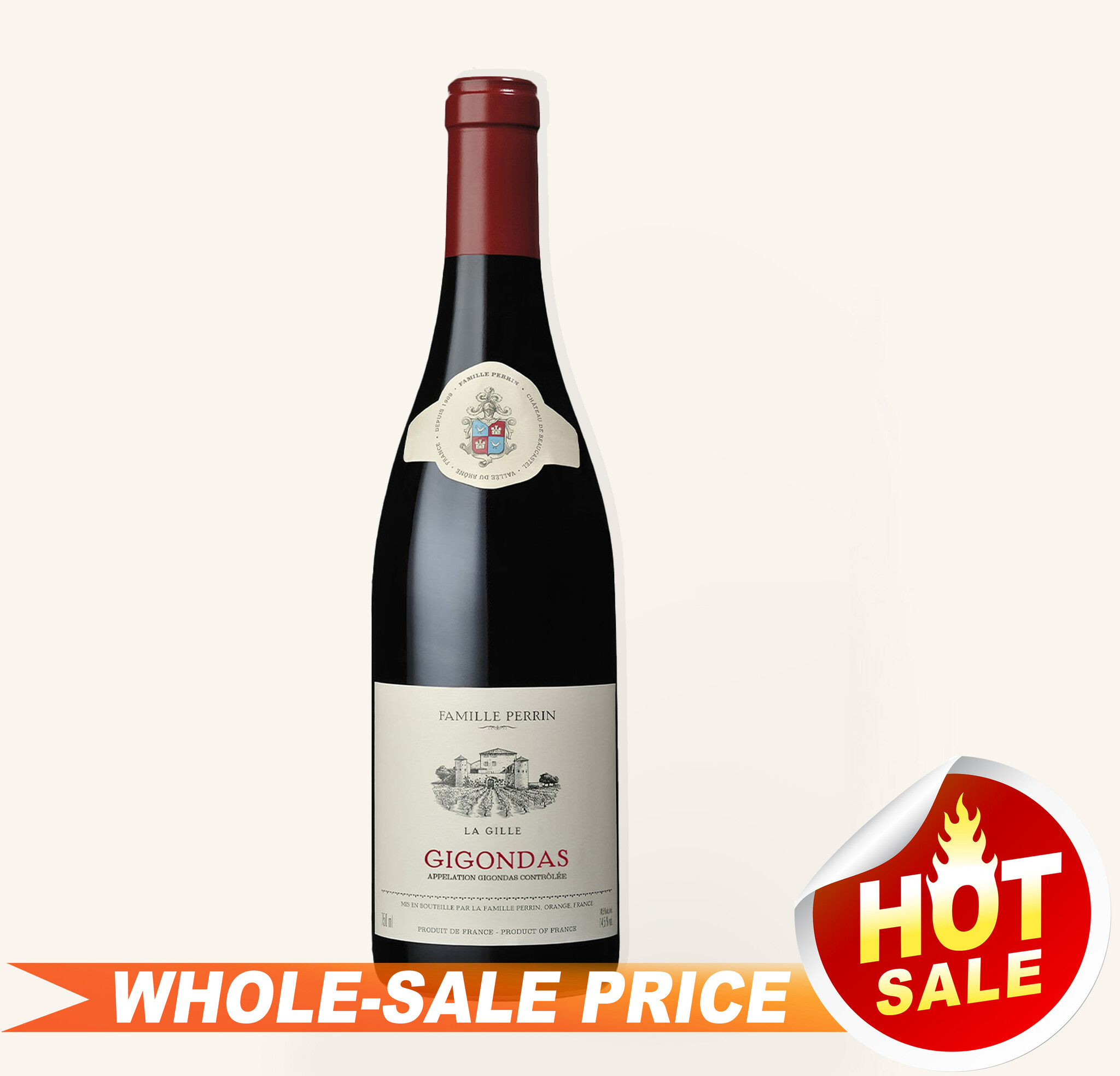 Famille Perrin Gigondas La Gille Rhone Red Blend 2021 750ml $39 - Uncle ...