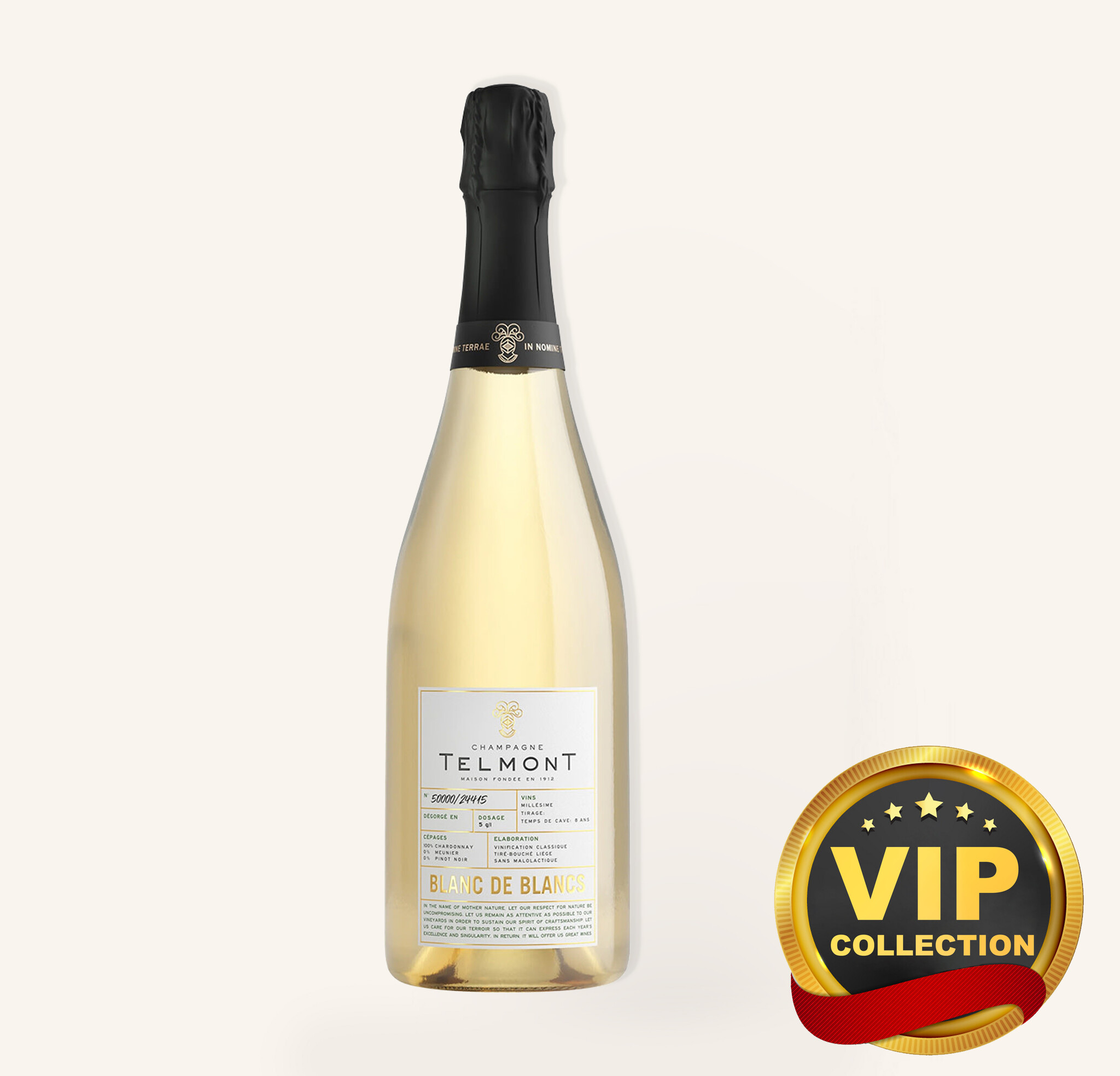 Champagne Telmont Reserve Blanc de Blancs Champagne 2022 $184 - Uncle ...