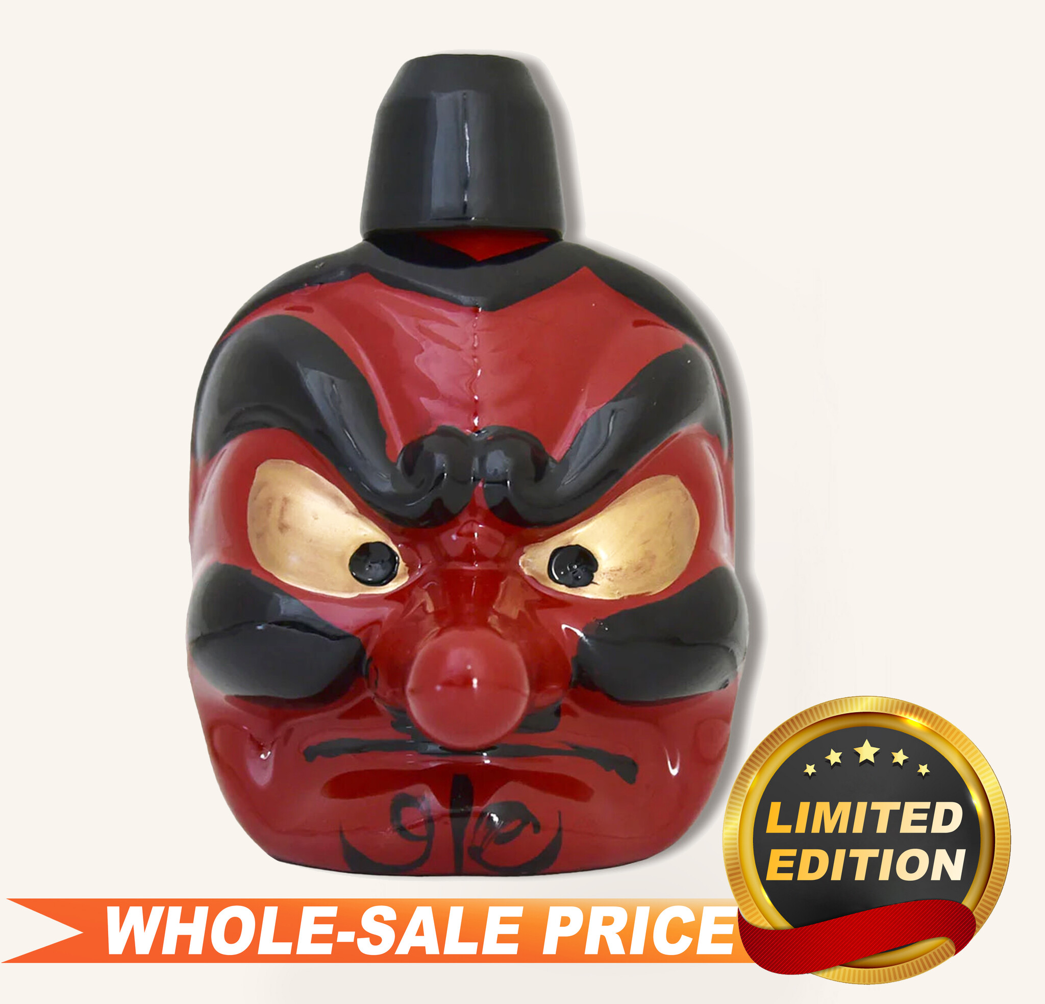 Daitengu Red Tengu Mask Tokubetsu Junmai 600ml $84 - Uncle Fossil Wine ...