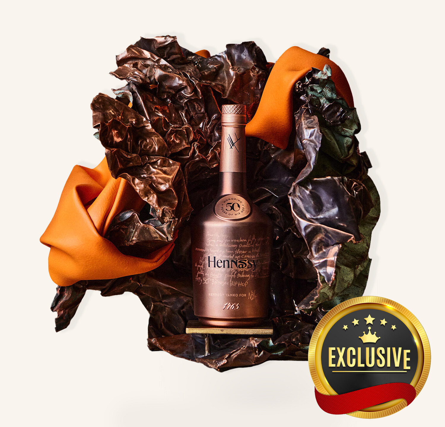 Hennessy VS Nas Tribute X Kennedy Yanko 2025 Limited Rare Cognac $9899 ...