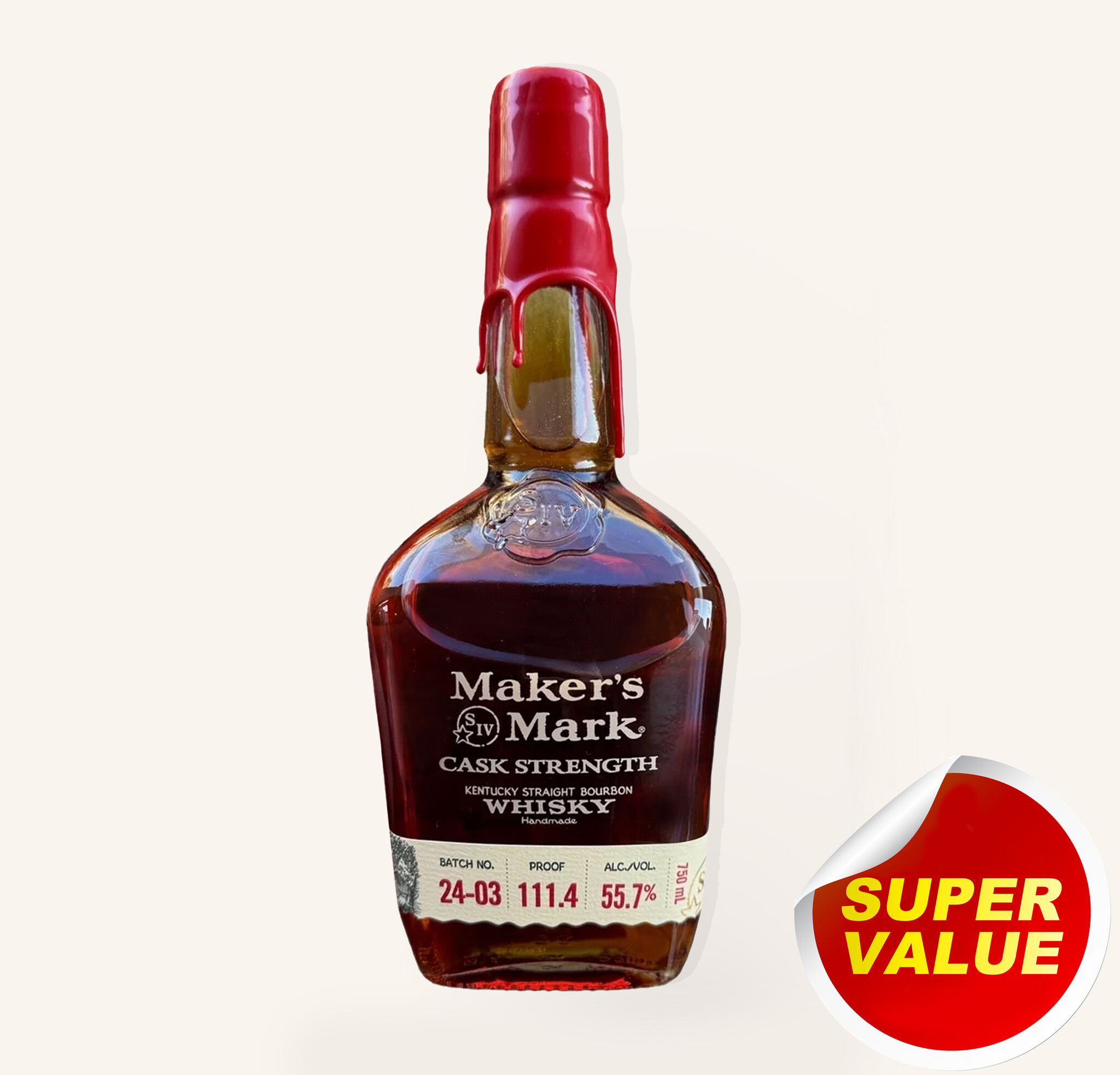 Maker's Mark Straight Bourbon Cask Strength Batch 24-03 $41 - Uncle ...