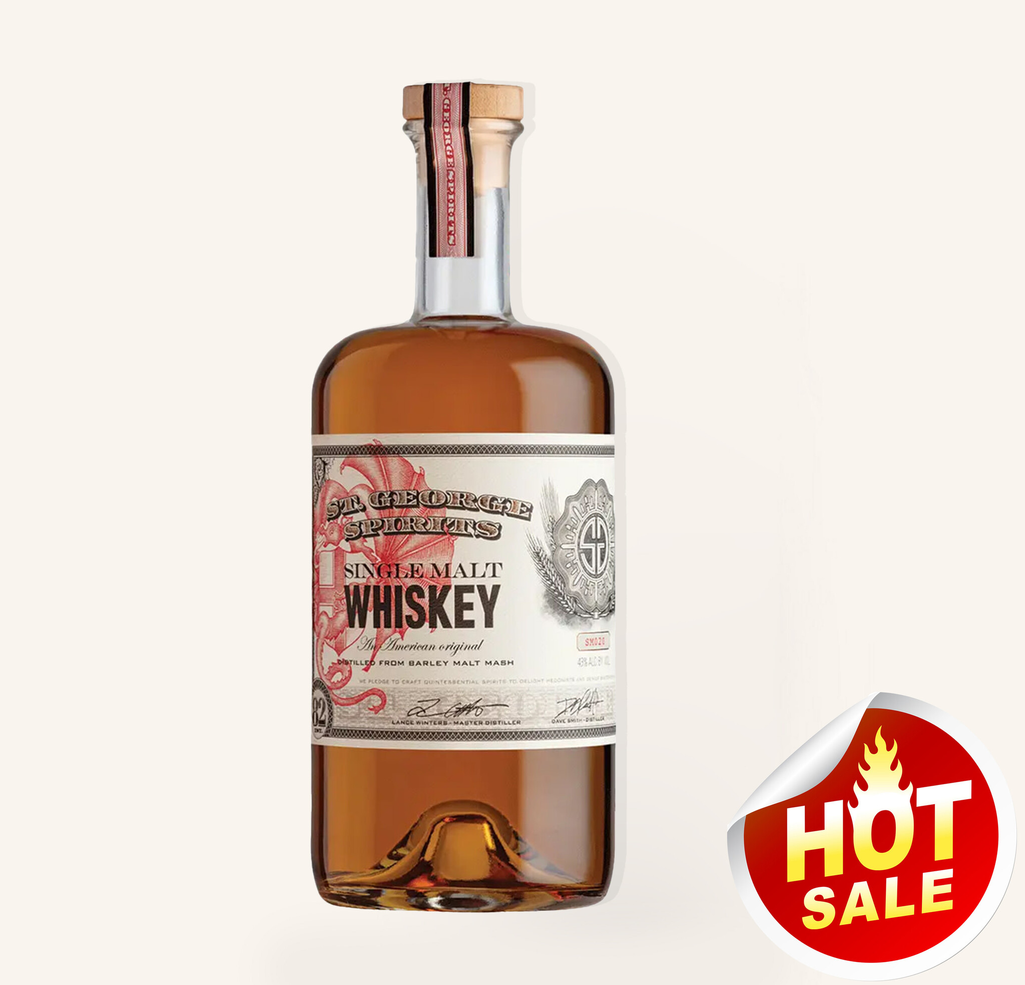 St George American Single Malt Whiskey 750ml $94 - Uncle Fossil Wine ...