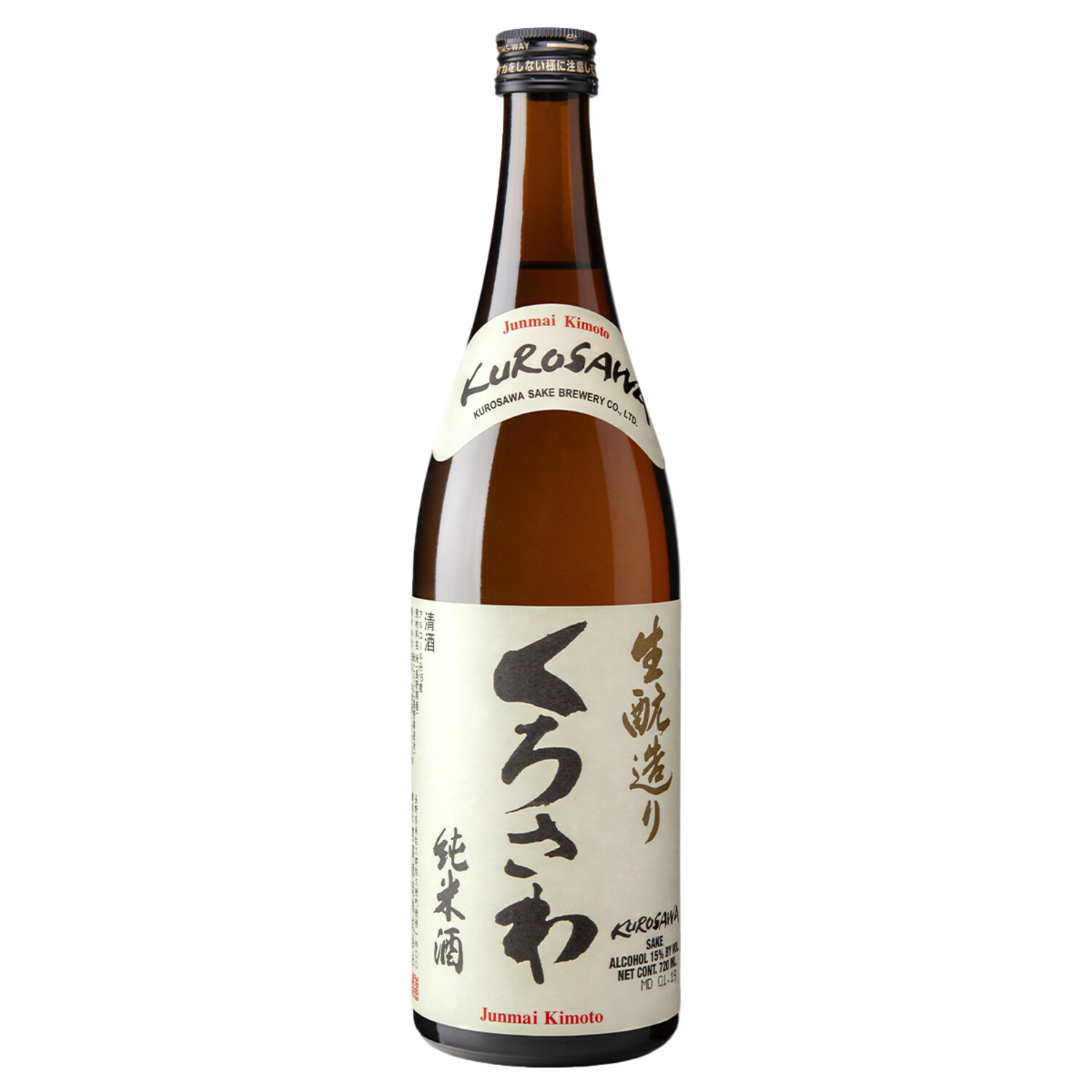 Kurosawa, “Junmai ”Junmai Kimoto 純米酒 720ml $24 - Uncle Fossil Wine&Spirits