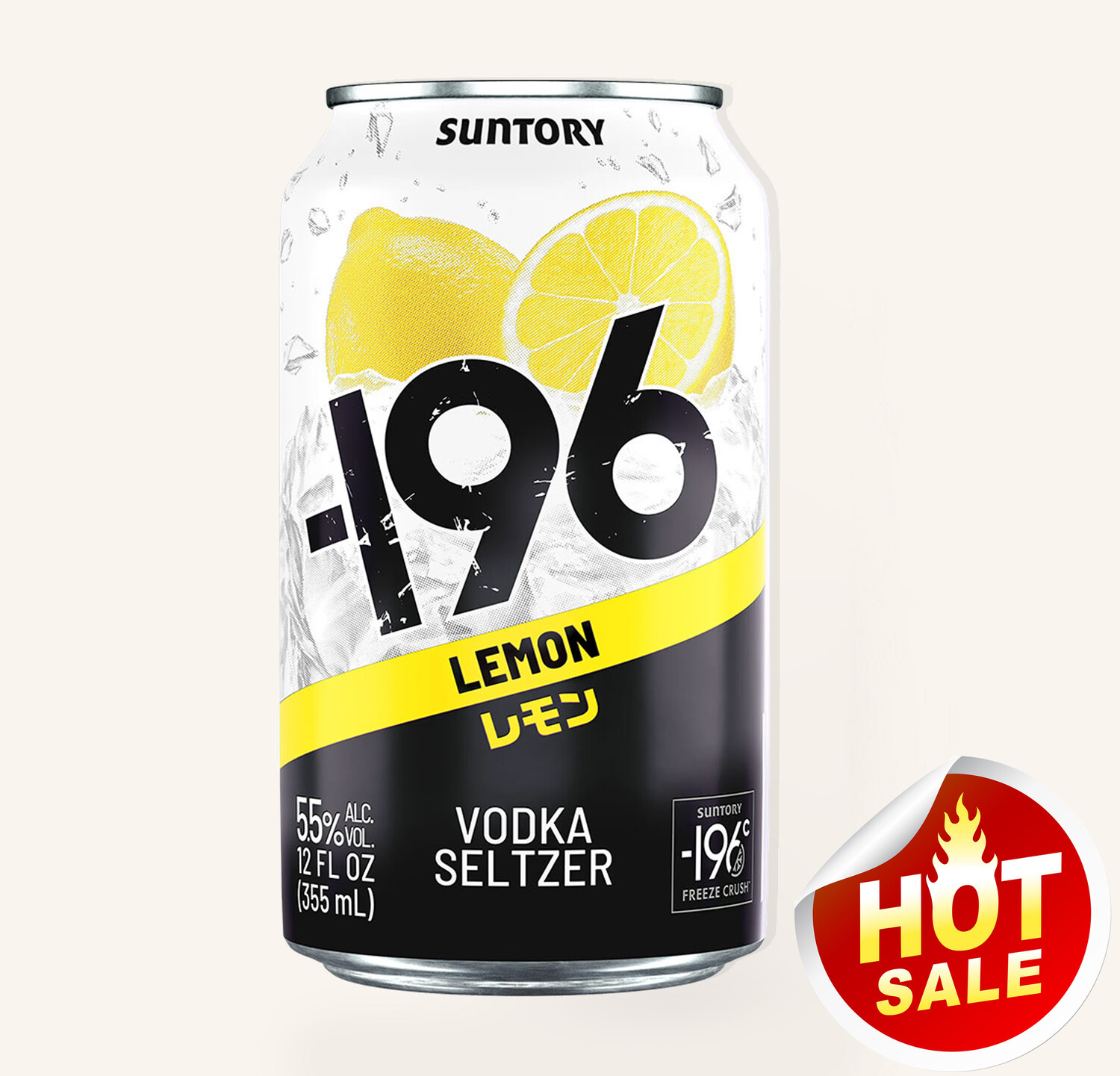 The Suntory 196 Cocktails-Other Vodka Seltzer Lemon 355ml $3 - Uncle ...
