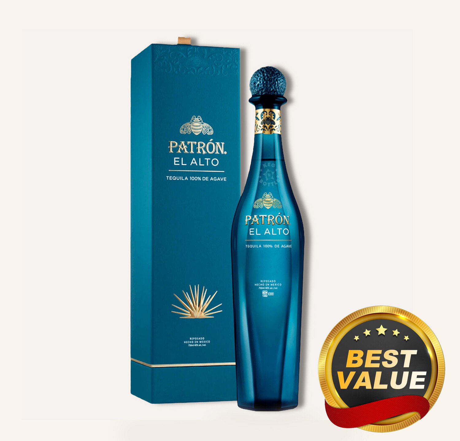 Patron El Alto Reposado Tequila 750ml $154 - Uncle Fossil Wine&Spirits