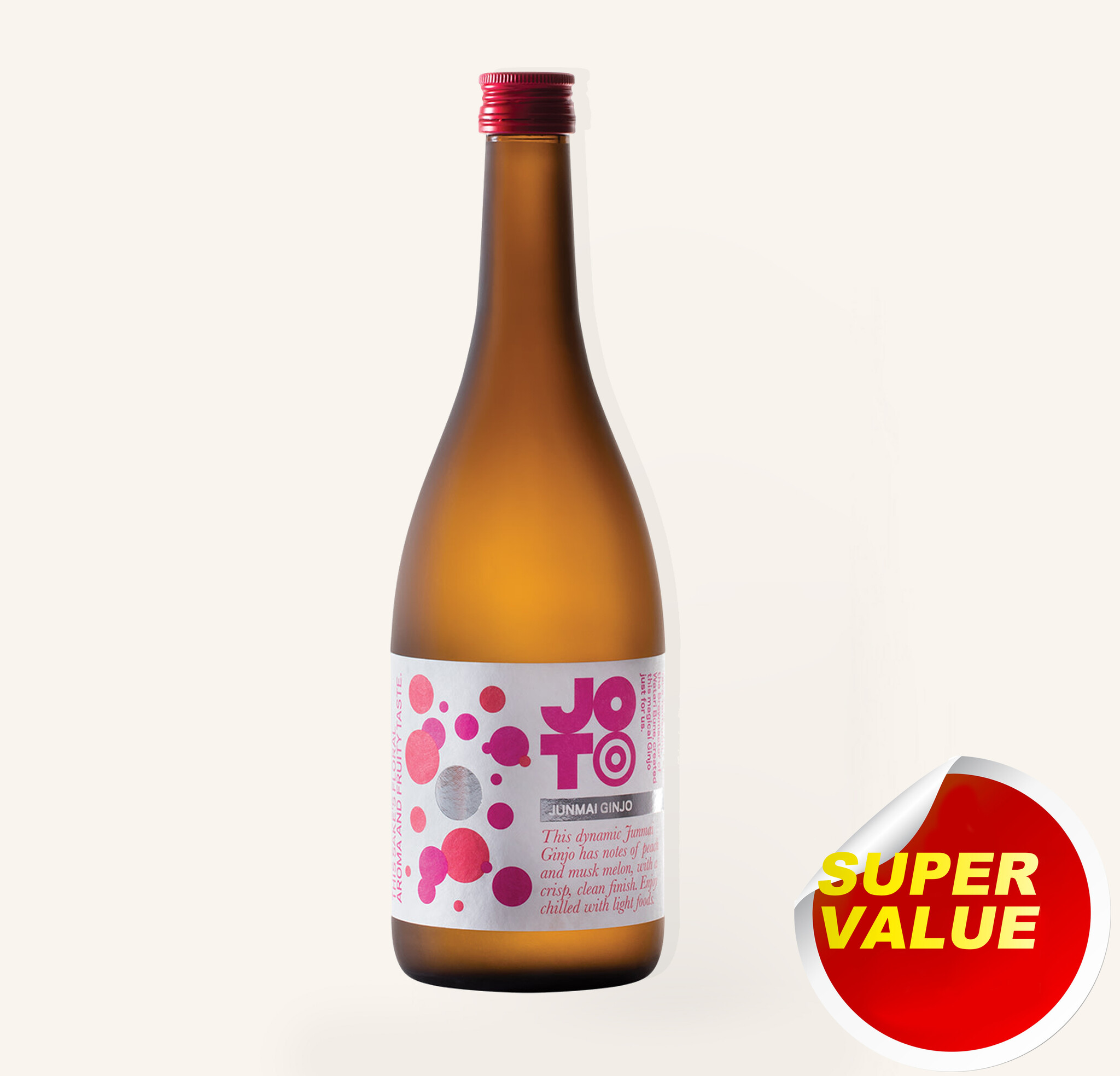 Joto The Pink One Junmai Ginjo Sake 720ml $26 - Uncle Fossil Wine&Spirits