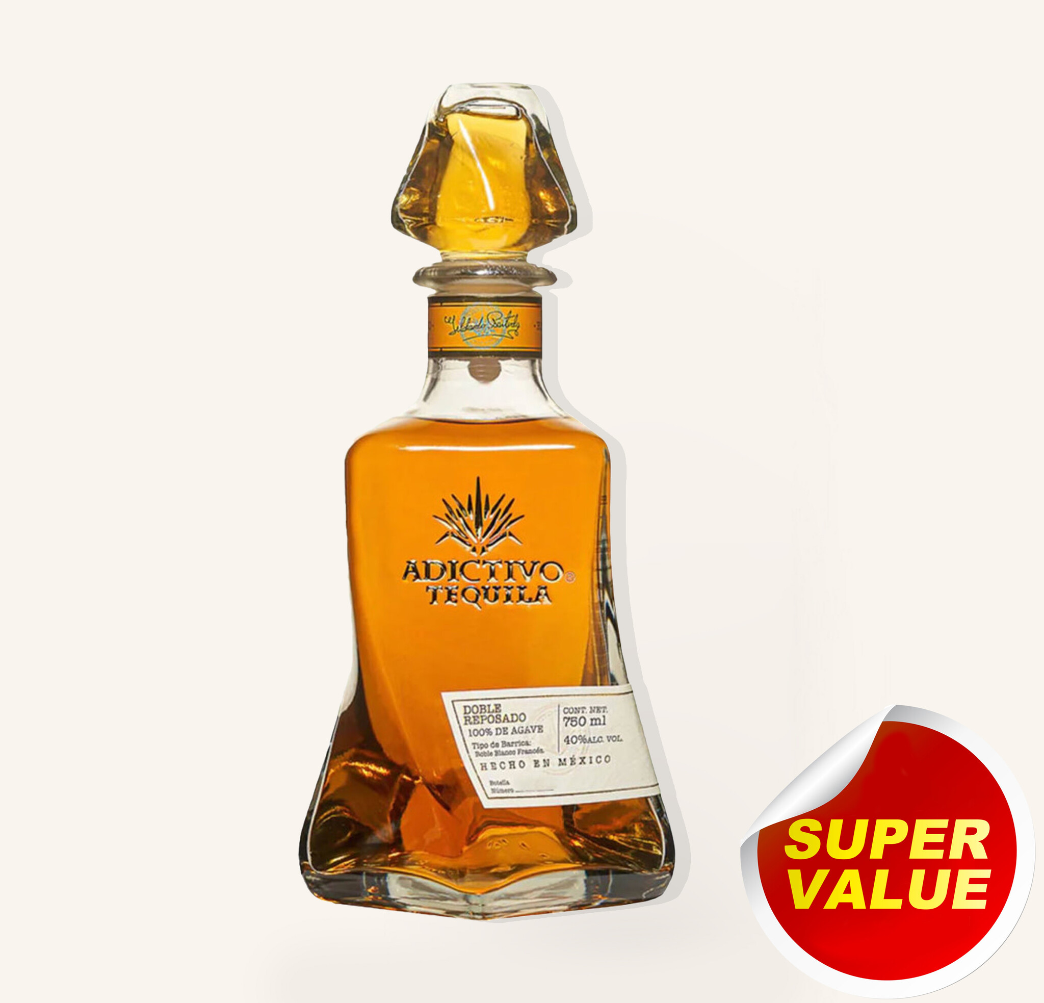 Adictivo Tequila Doble Reposado Tequila 750ml $56 - Uncle Fossil Wine&Spirits