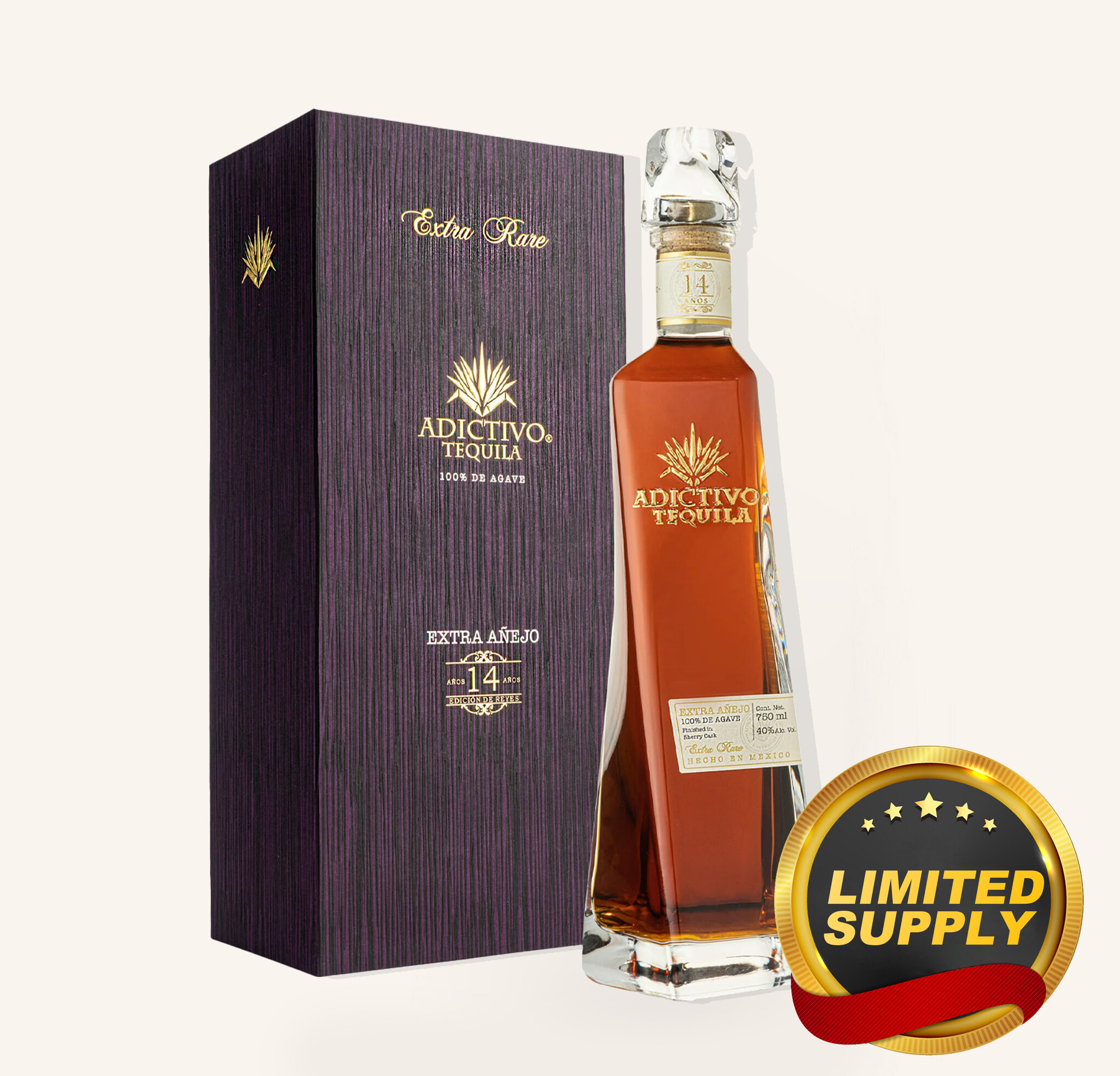 Adictivo Tequila 14 Year Extra Anejo Extra Rare Tequila $629 - Uncle Fossil Wine&Spirits