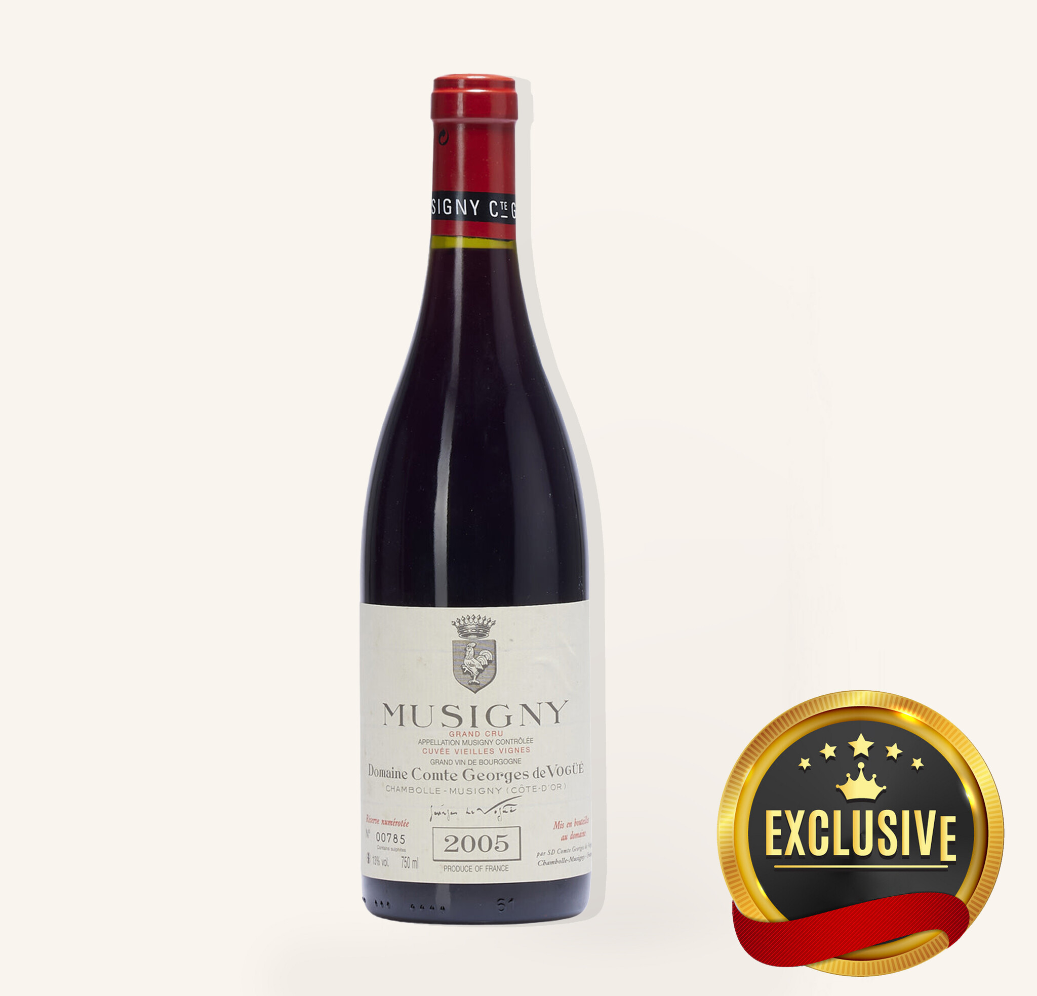 Domaine Comte Georges de Vogue Musigny Vieilles Vignes 2005 $1499 ...