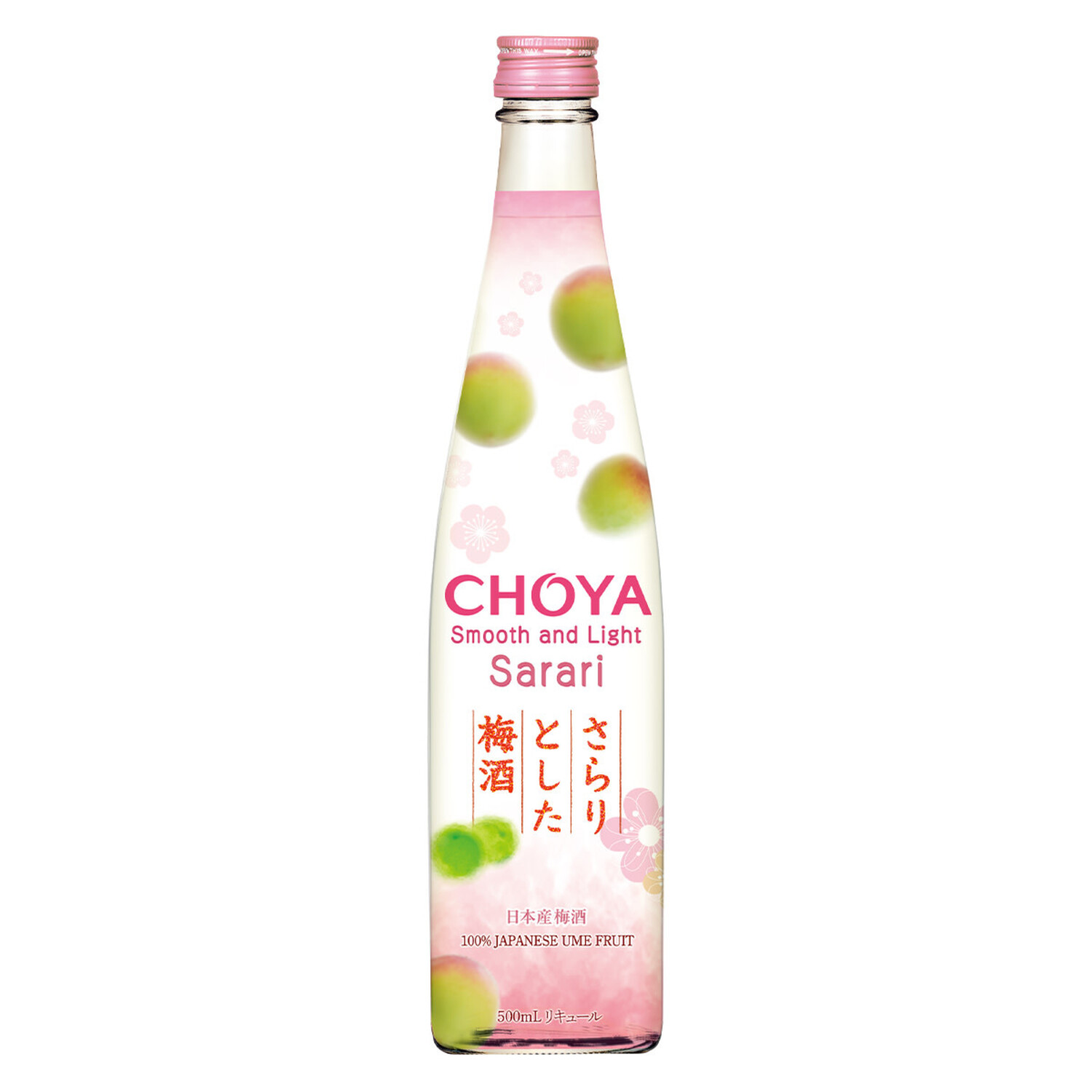 Choya Sarari Sparkling Umeshu Soda 500ml $10 - Uncle Fossil Wine&Spirits