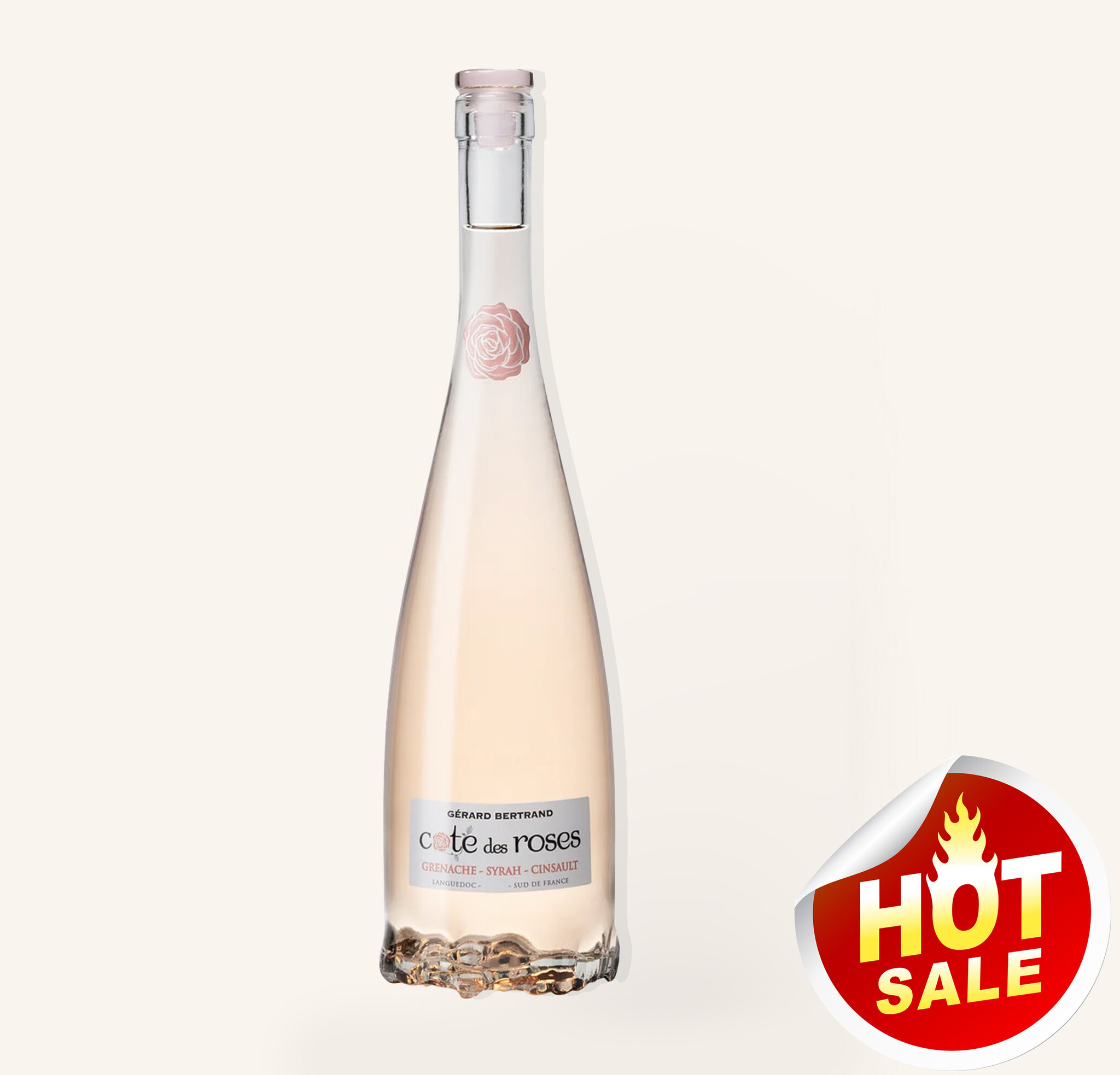 Gerard Bertrand Cote des Roses Rose 2024 750ml $24 - Uncle Fossil Wine ...
