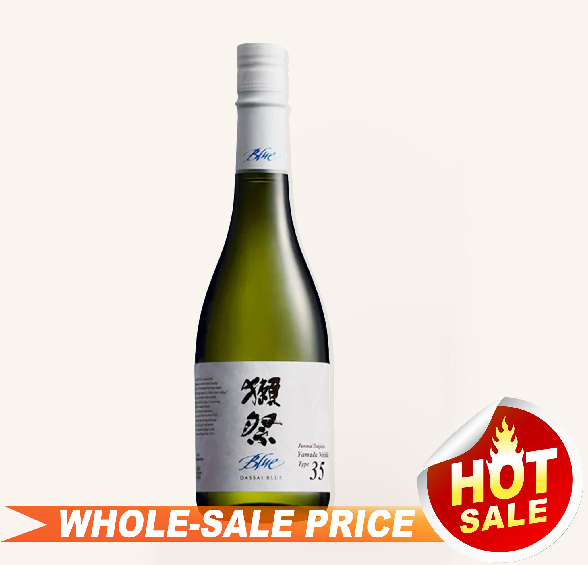 Dassai Blue Type 35 Junmai Daiginjo Sake 720ml 獭祭 蓝色系列纯米大吟釀 $49 - Uncle ...