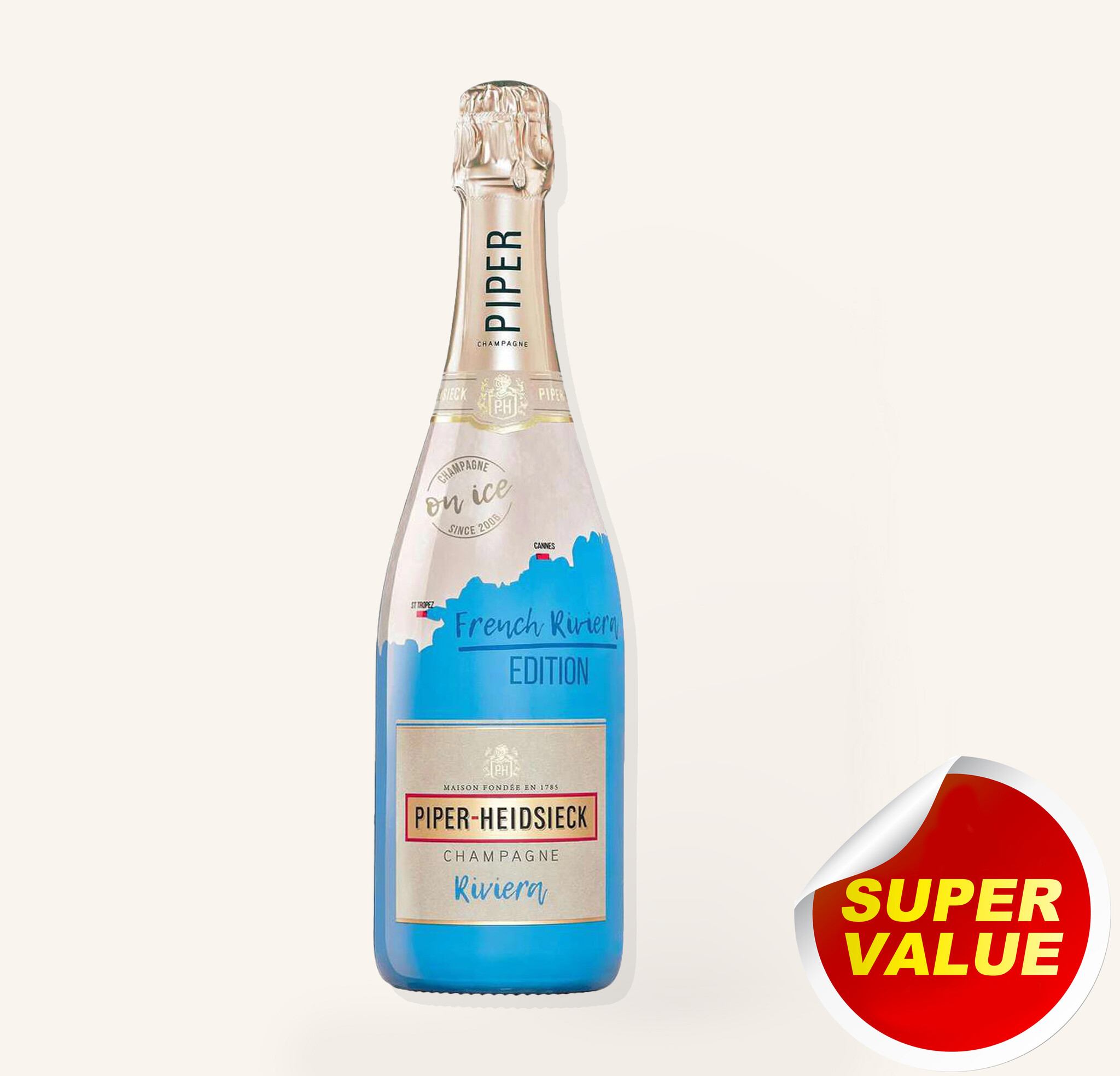 Champagne Piper-Heidsieck Riviera 750ml $69 - Uncle Fossil Wine&Spirits