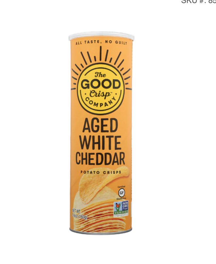 The Good Crisp Co. Aged White Cheddar Crisps - Leadville Outdoors and ...