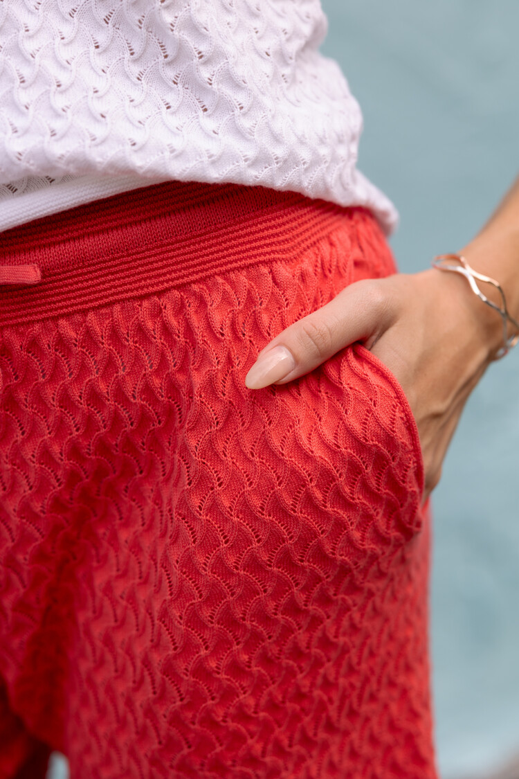 Tonya Pointelle Knit Shorts | 5.5" | The Green Pineapple - The Green ...