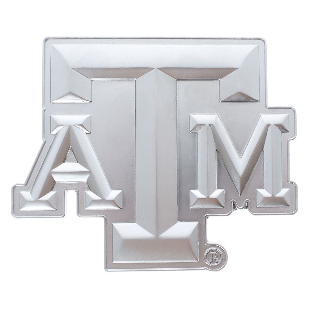 DECAL - BLOCK ATM MATTE SILVER - 12th Man Technology