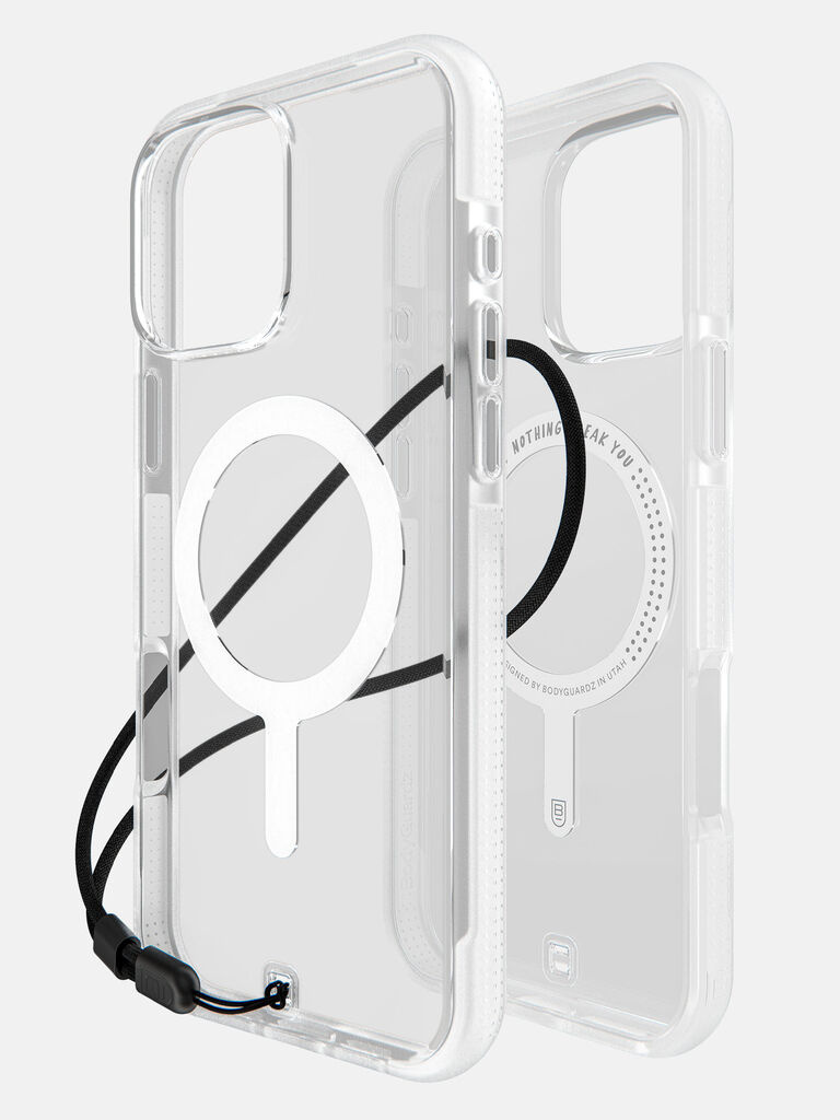 BODYGUARDZ ACE PRO WITH MAGSAFE, 16 PROMAX- CLEAR/WHITE - 12th Man ...