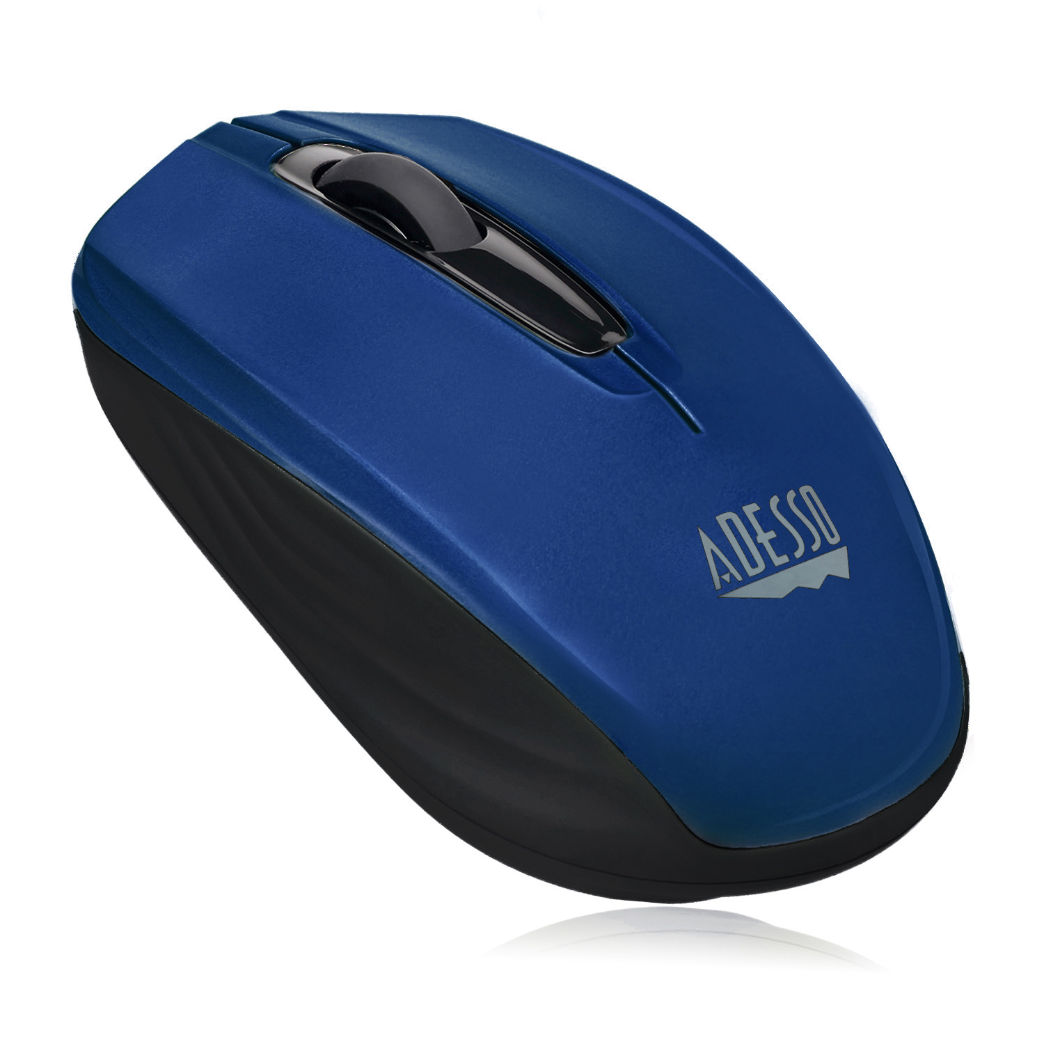 ADESSO 2.4GHZ WIRELESS MINI OPTICAL MOUSE BLUE - 12th Man Technology
