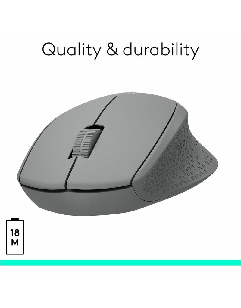 LOGITECH M330 SILENT PLUS WIRELESS MOUSE - 12th Man Technology