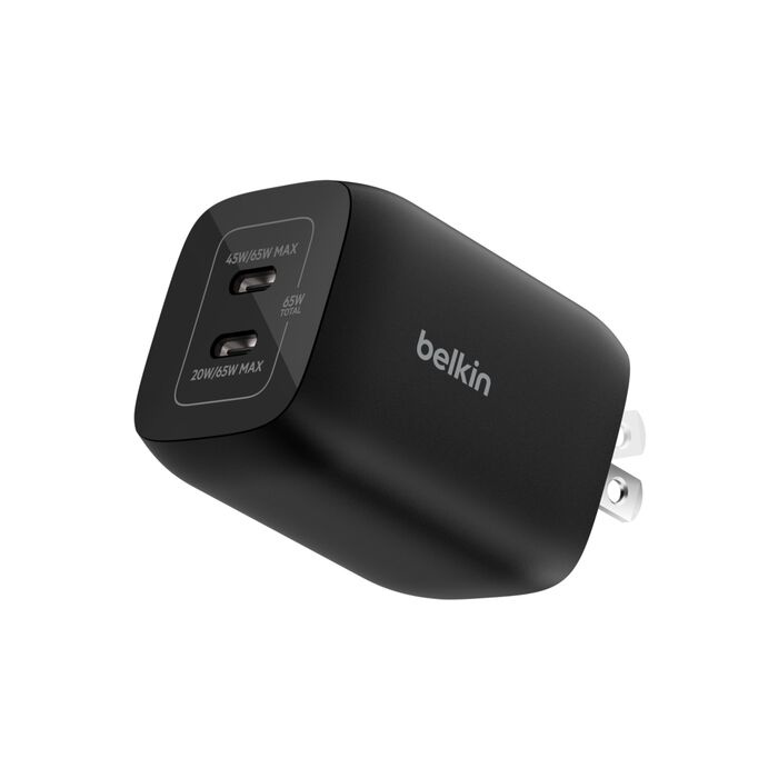 BELKIN DUAL USB-C WALL CHARGER 65W FOR SWITCH 2 - 12th Man Technology