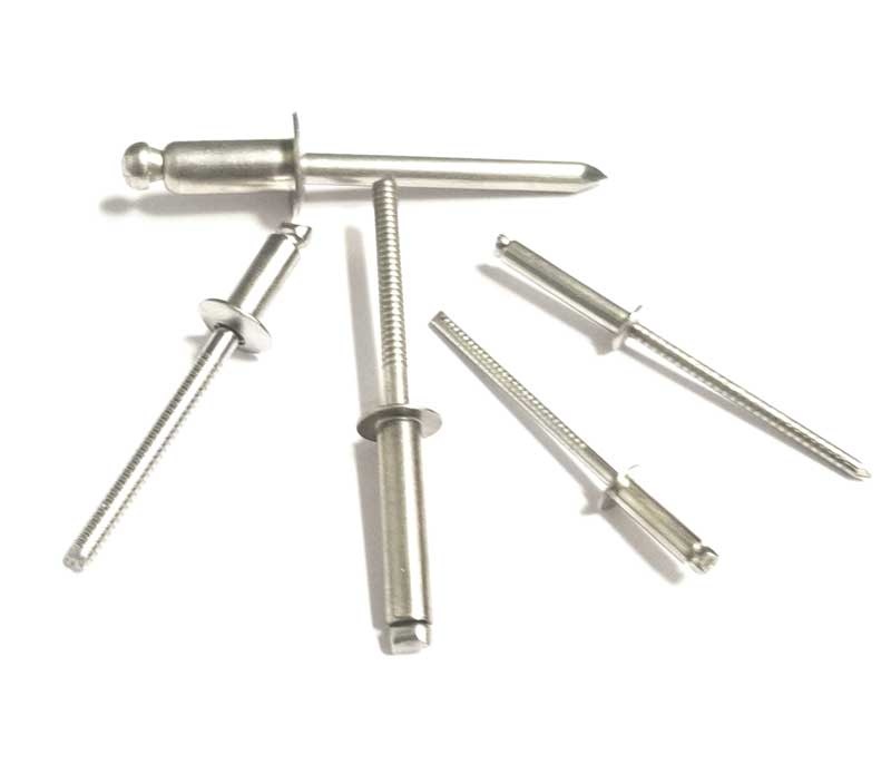 Rivet Stainless 1/4 x 1/4 to 3/8 Grip - Fogh Marine Store | Sail Kayak SUP