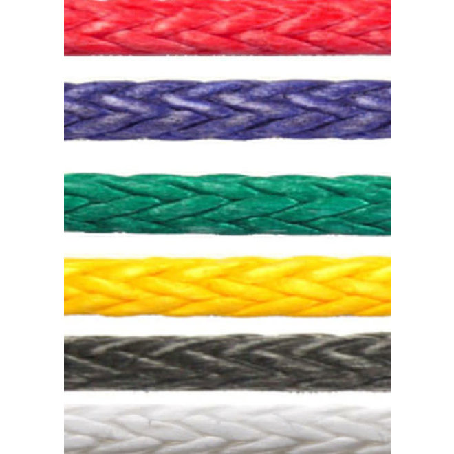 Single Braid ropes have one layer only. 12 strand lines and tight ...