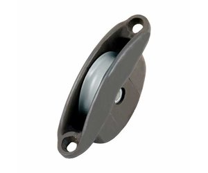 Sheave Box Alloy Plain D 38mm W 8mm - Fogh Marine Store | Sail Kayak SUP