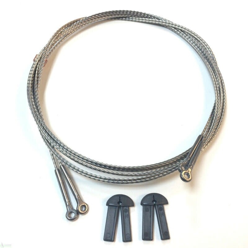 Ovington Shroud Assembly 29er w Spreader Tip - Fogh Marine Store | Sail Kayak SUP