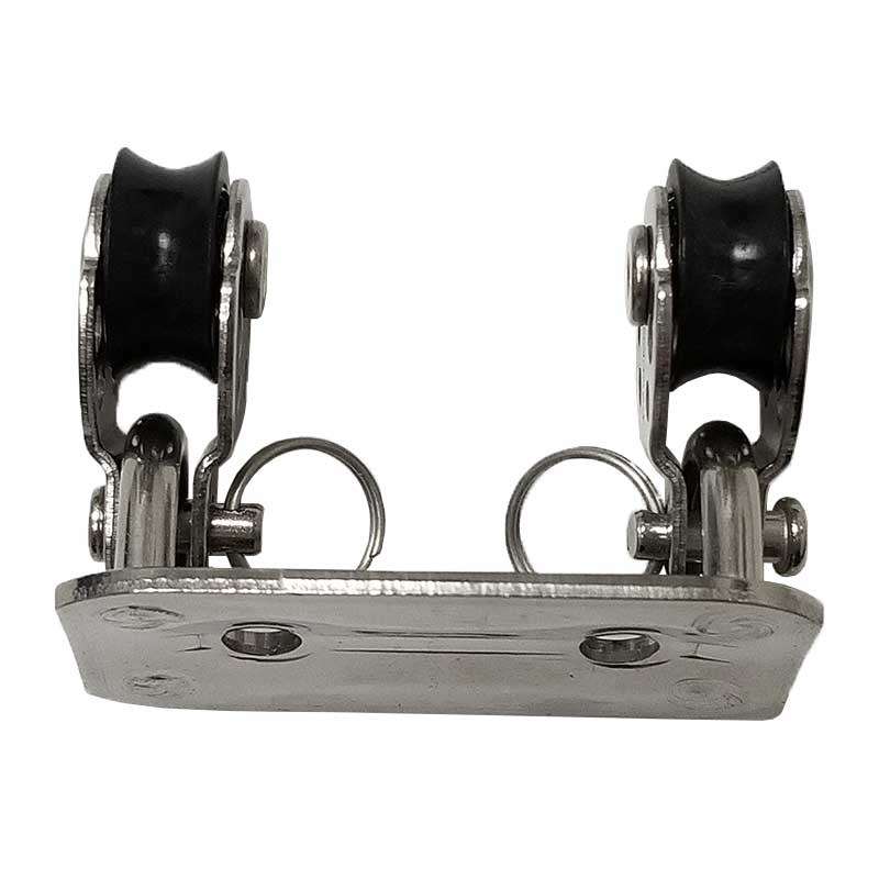 ILCA Block Plate with Blocks - Fogh Marine Store | Sail Kayak SUP