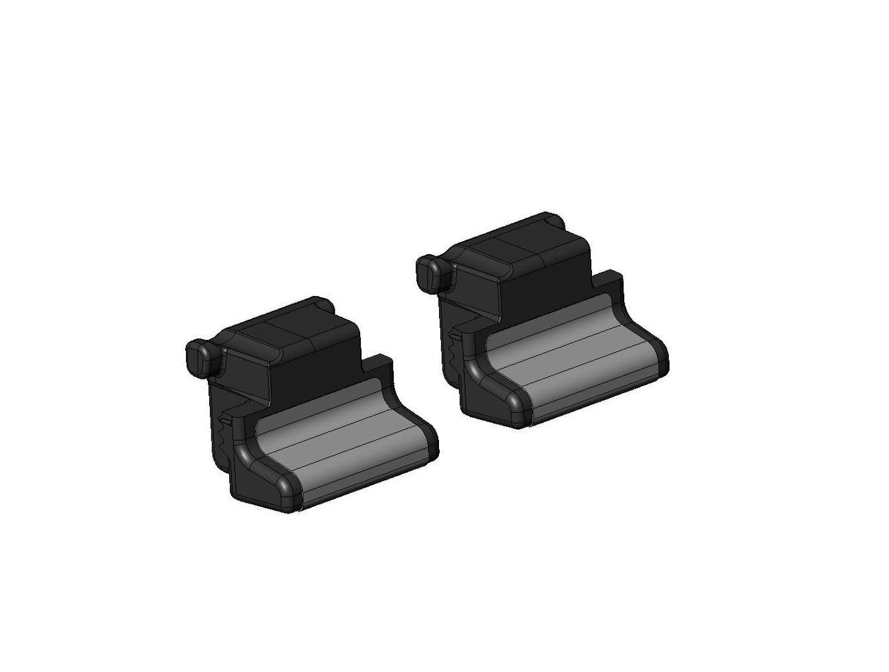 RailGrab Small Claw Pkg - Fogh Marine Store | Sail Kayak SUP
