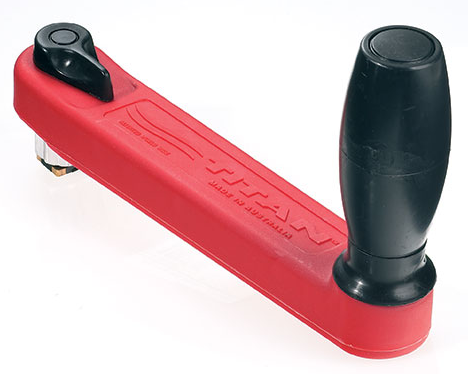 Titan 10in Red Locking Winch Handle Nylon - Fogh Marine Store | Sail ...