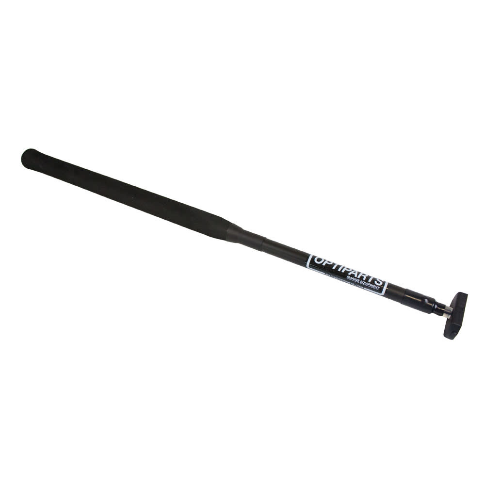 Tiller Extension 60cm, Black Grip w Rope Core Universal - Fogh Marine ...